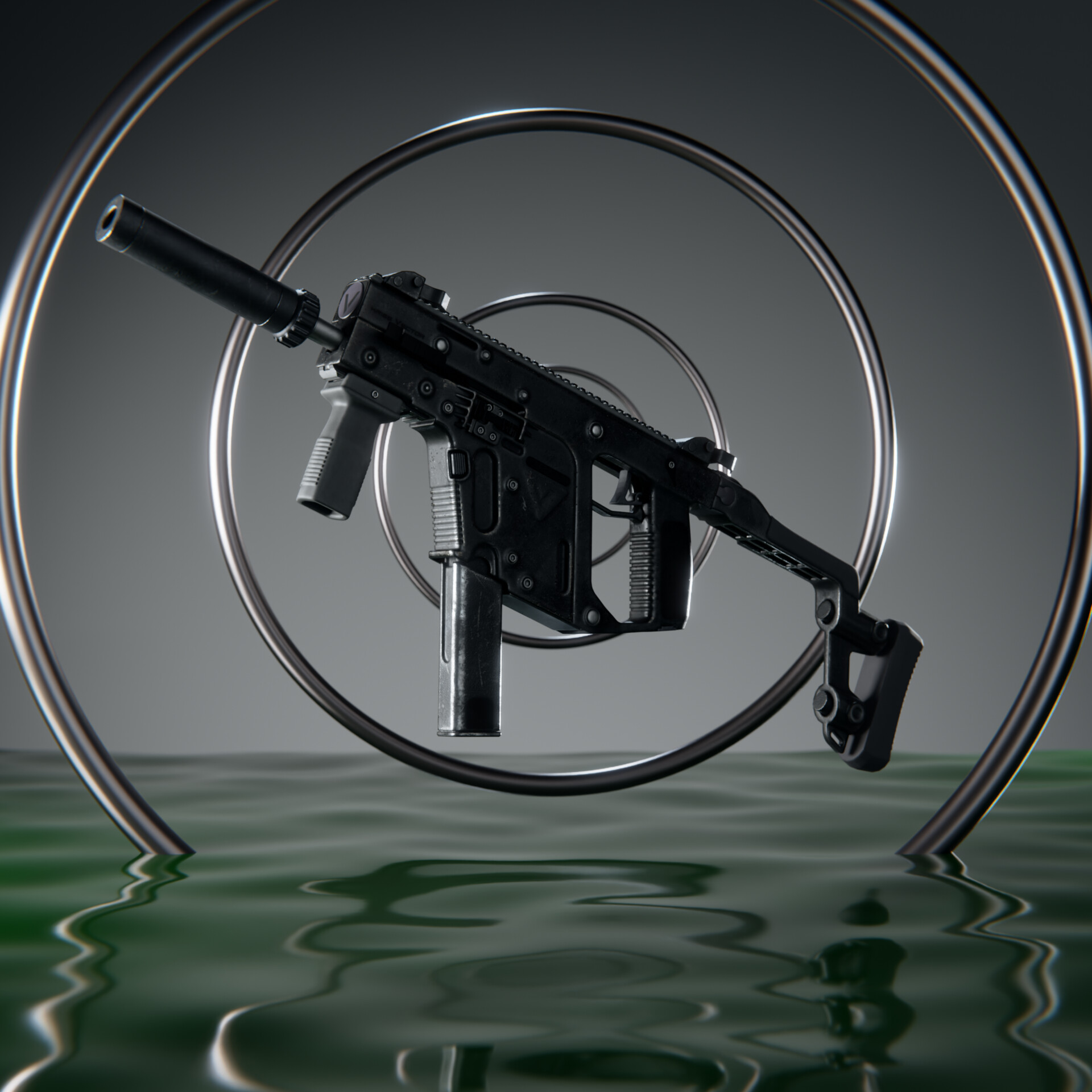 ArtStation - Kriss Vector Super V .45 ACP