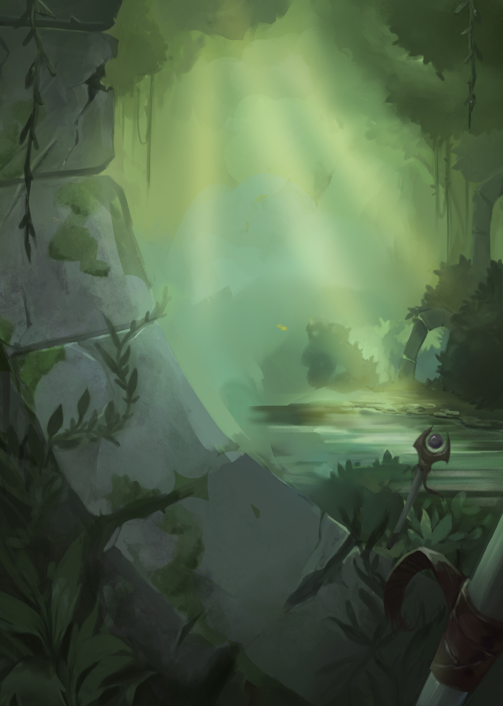 Šárka Claina Štvrtňová - Battle in Feralas