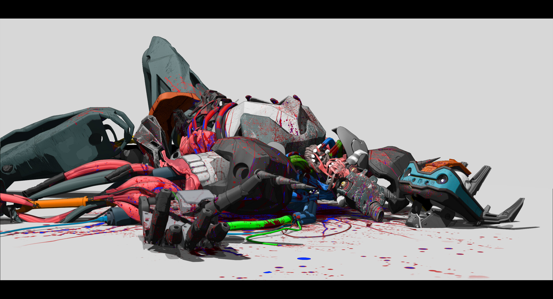 ArtStation - part 2 dead cyborg