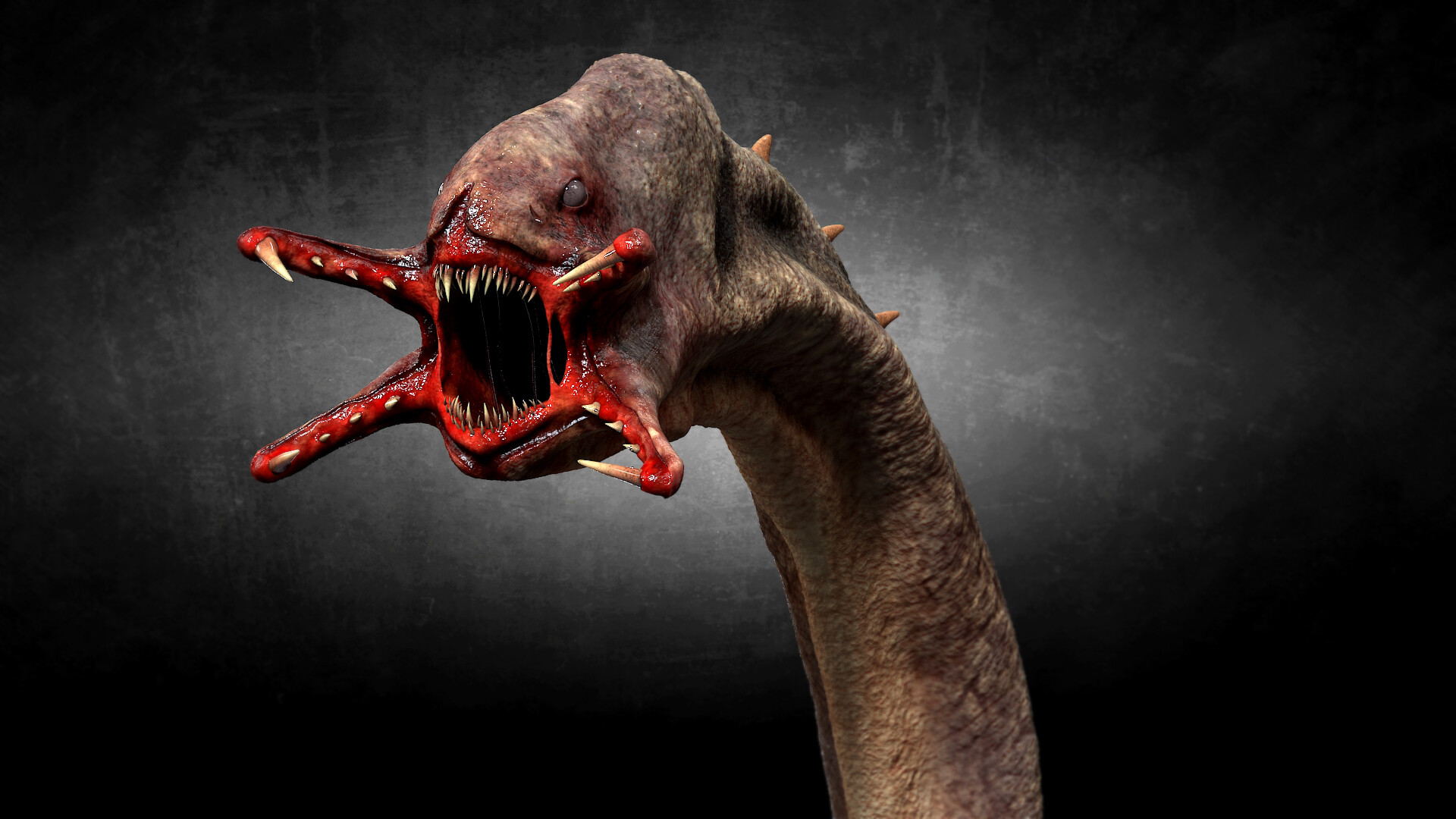 ArtStation - Loch Ness Lake Monster