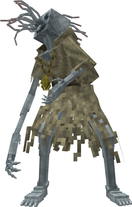 ArtStation - Brainsucker model for "Bloodborne x Minecraft"