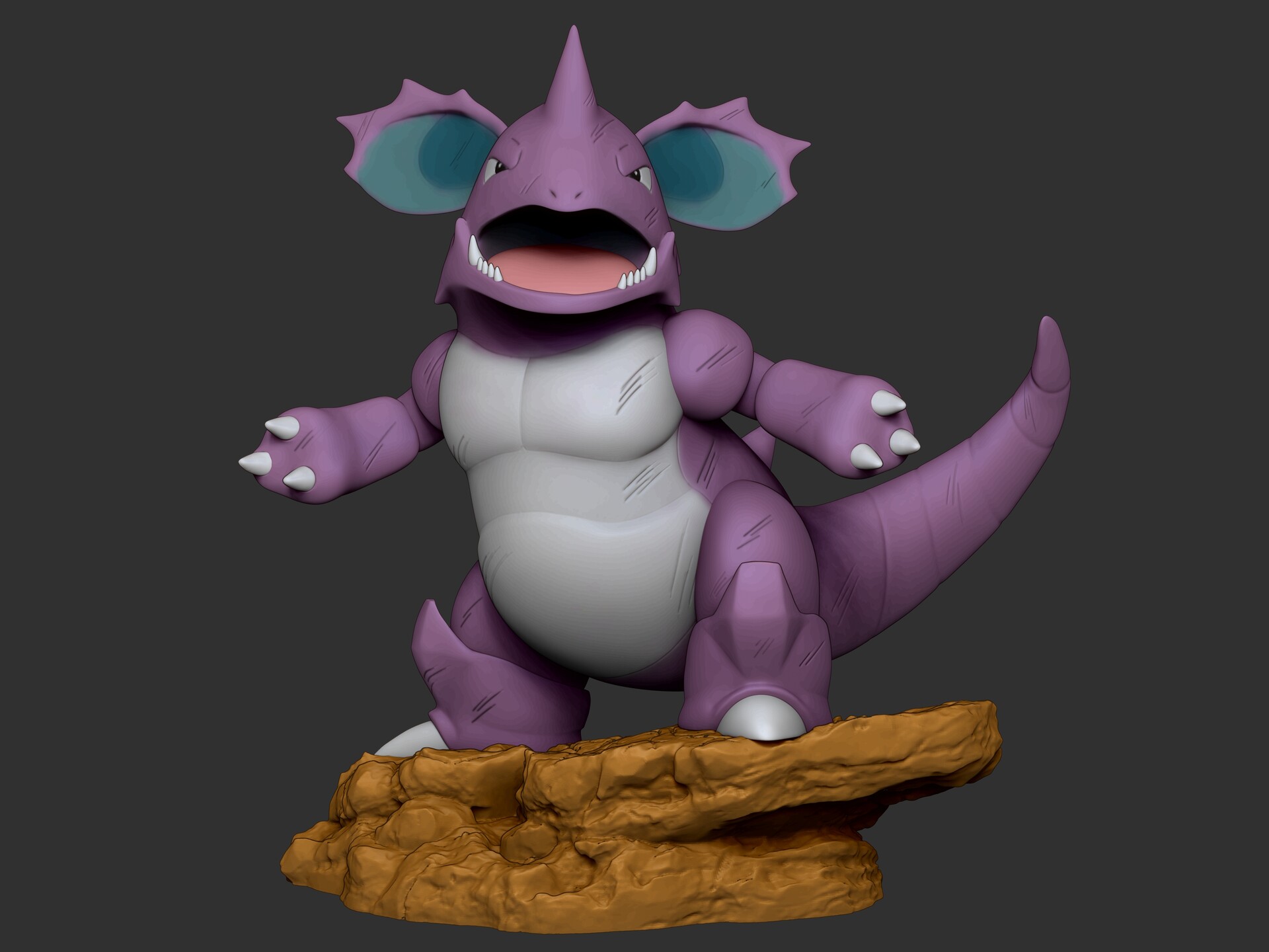 ArtStation - Pokémon Nidoking