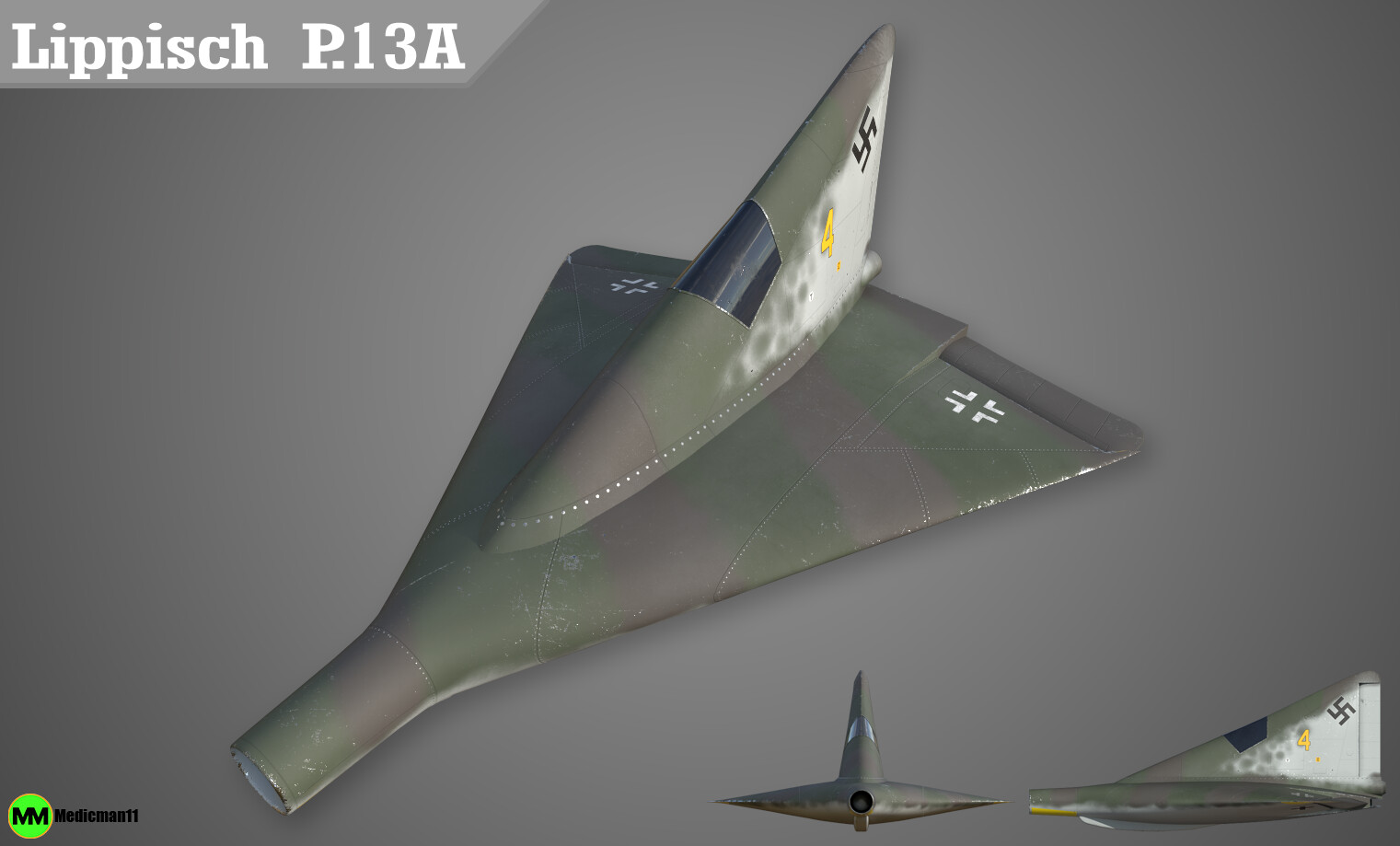 Erik Lovejoy - Lippisch P.13A and DM-1