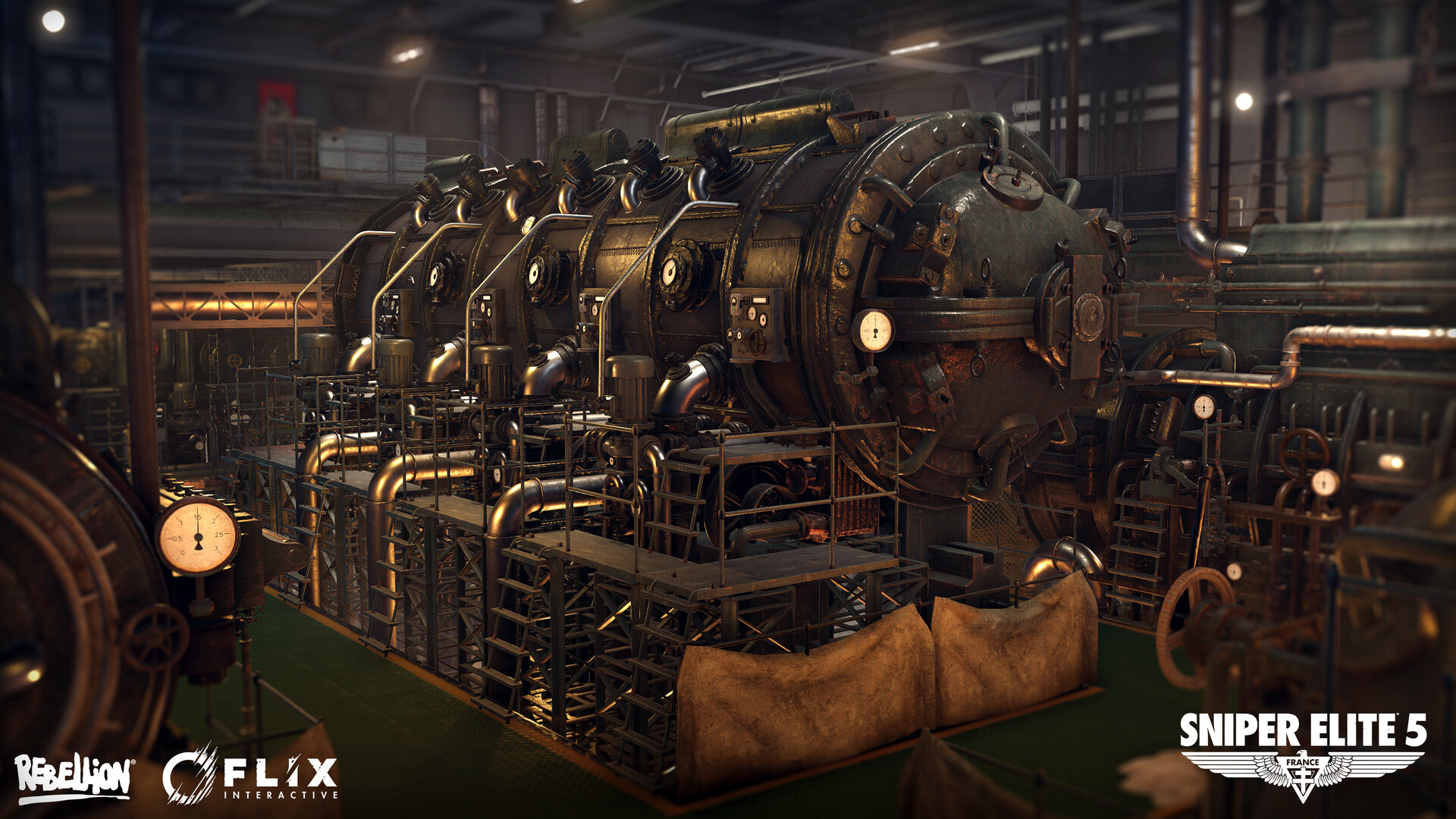 Rajesh Parmar - Sniper Elite 5 - Kraken Awakes - DLC 4 - Lower Deck ...