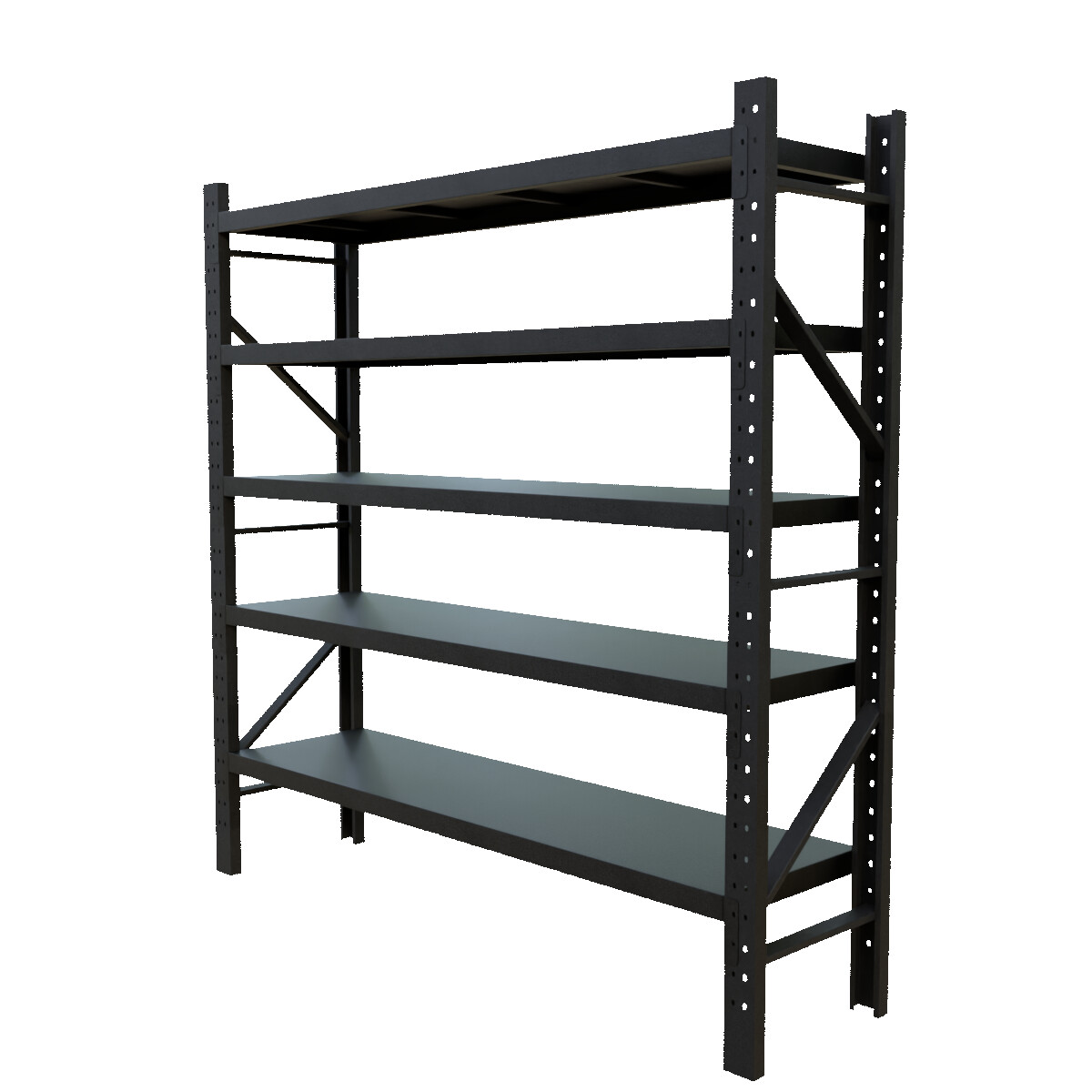 YF M - Black Storage Shelf