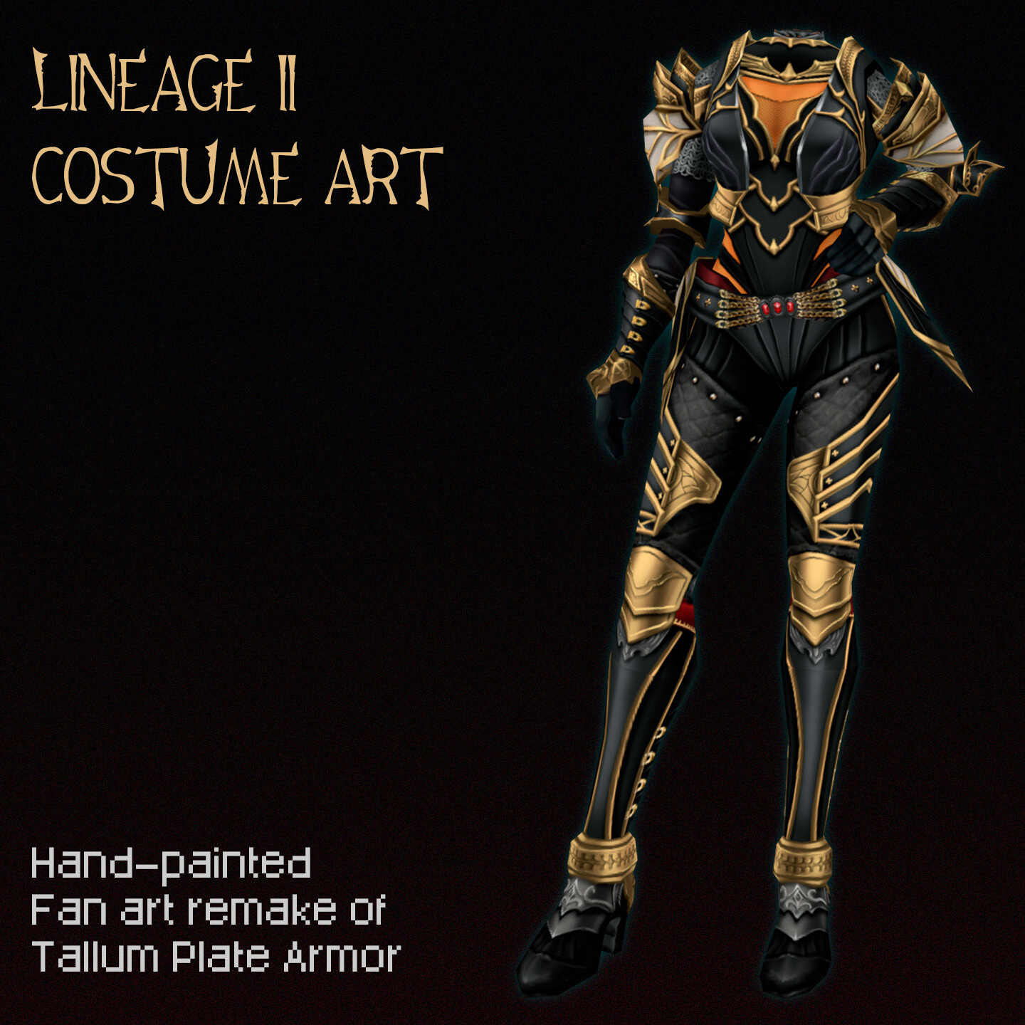 ArtStation - Hand-Painted Costume Art