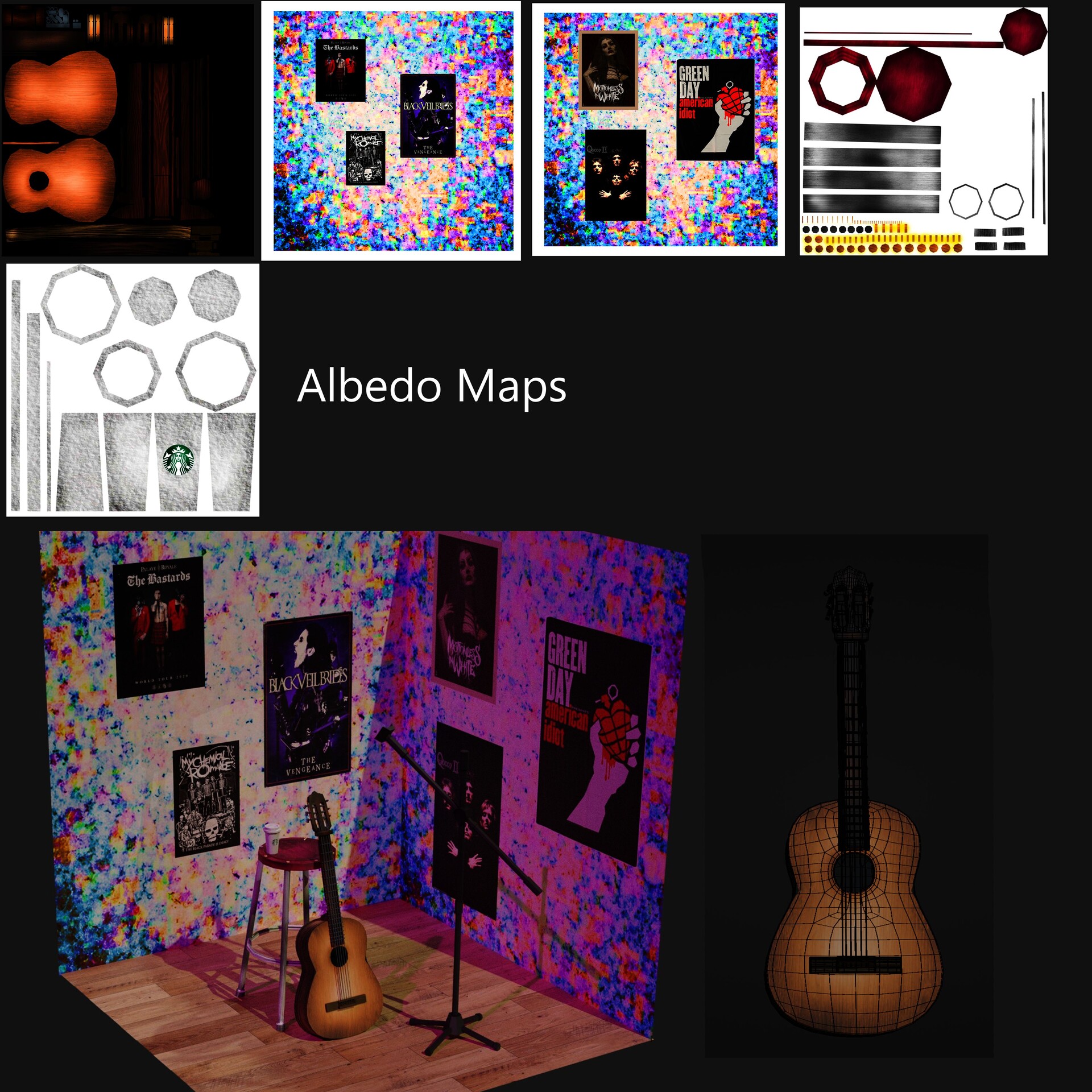 Carla Cortés - Guitar Scene by Carla Cortés