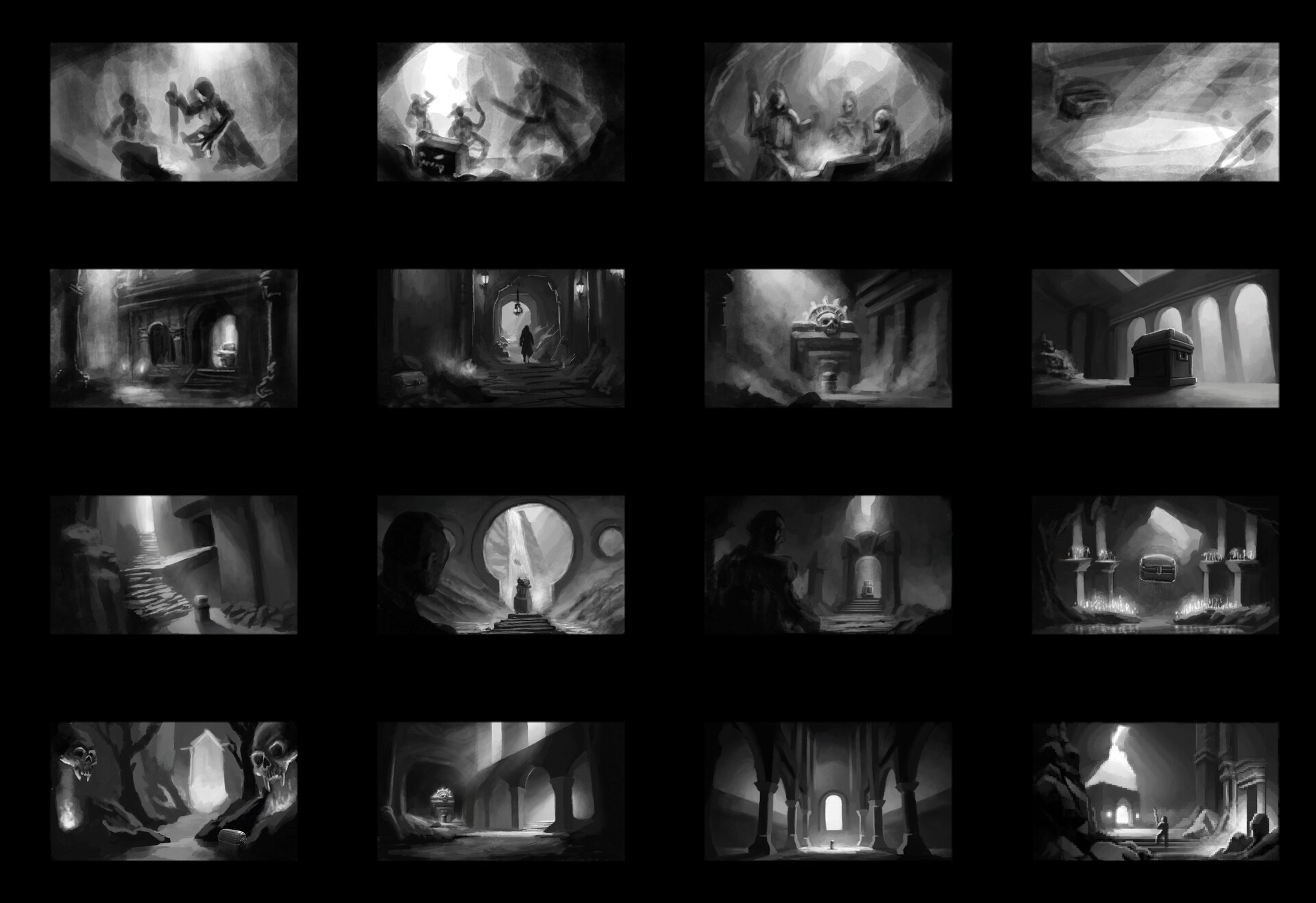 ArtStation - splash screen thumbnails