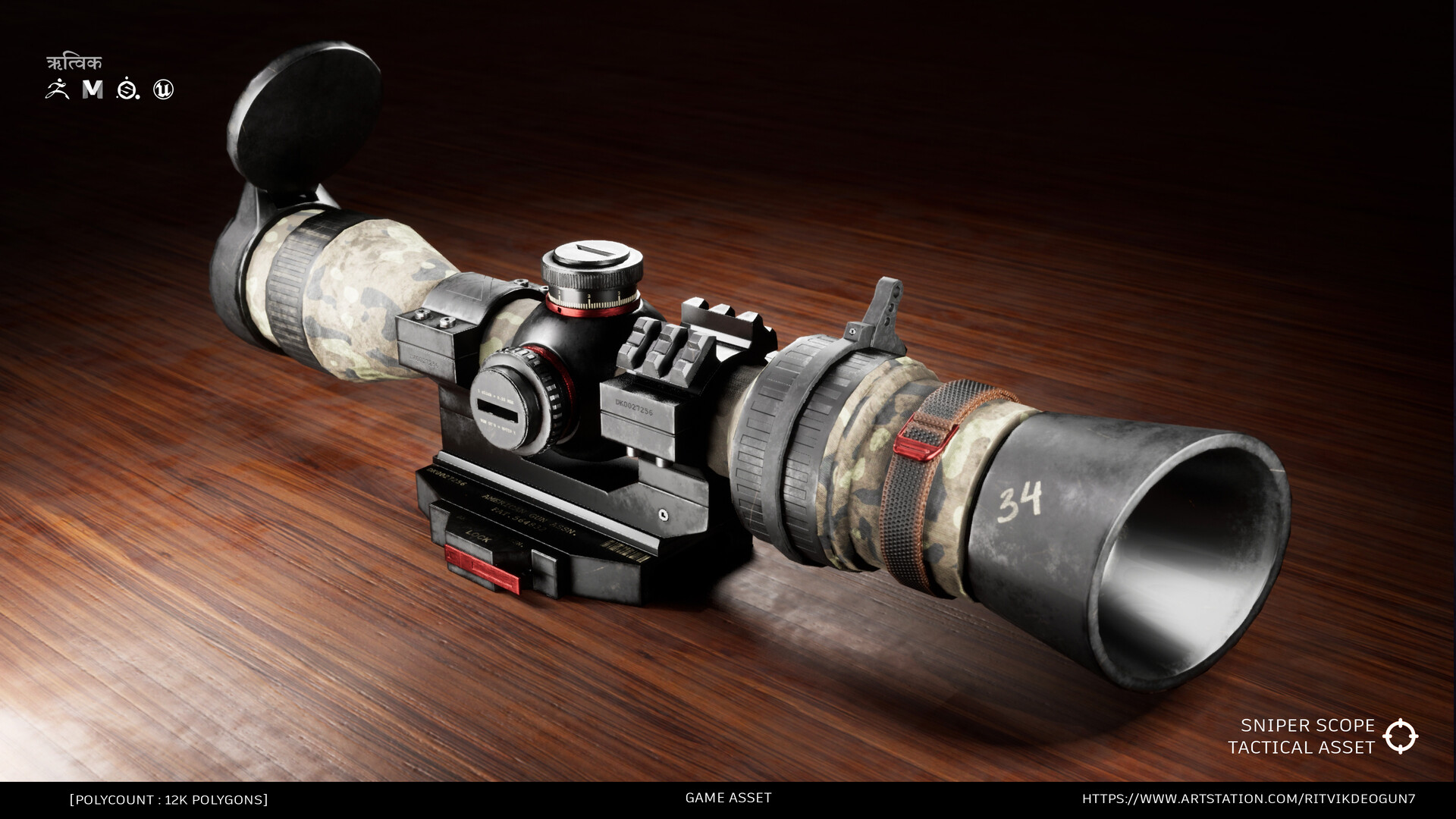 Ritvik Deogun - Sniper Scope Tactical Asset