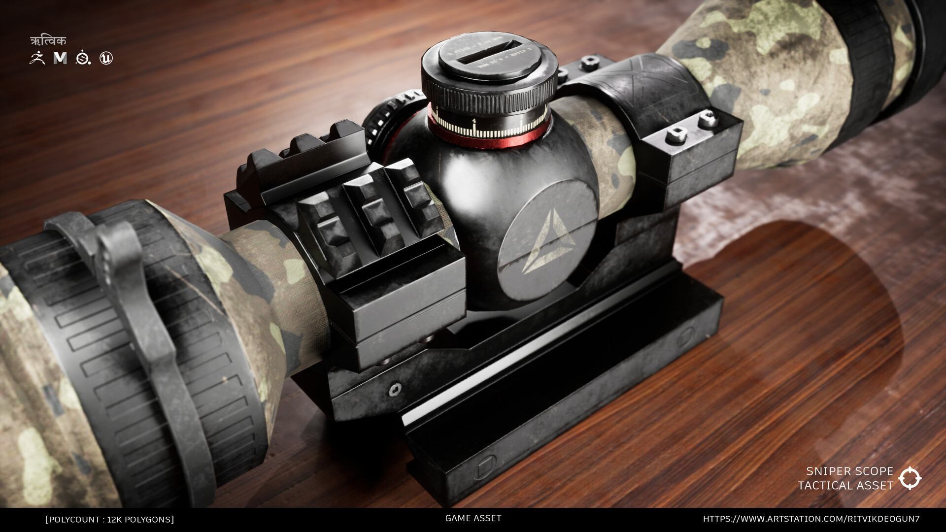 Ritvik Deogun - Sniper Scope Tactical Asset