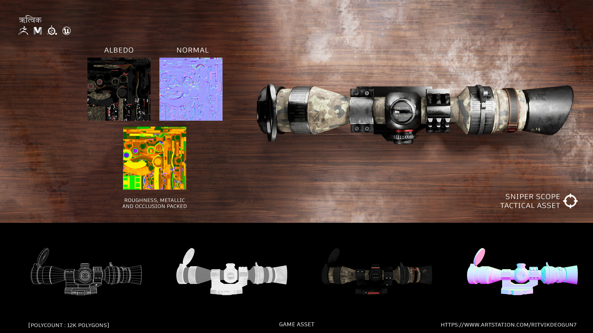 Ritvik Deogun - Sniper Scope Tactical Asset