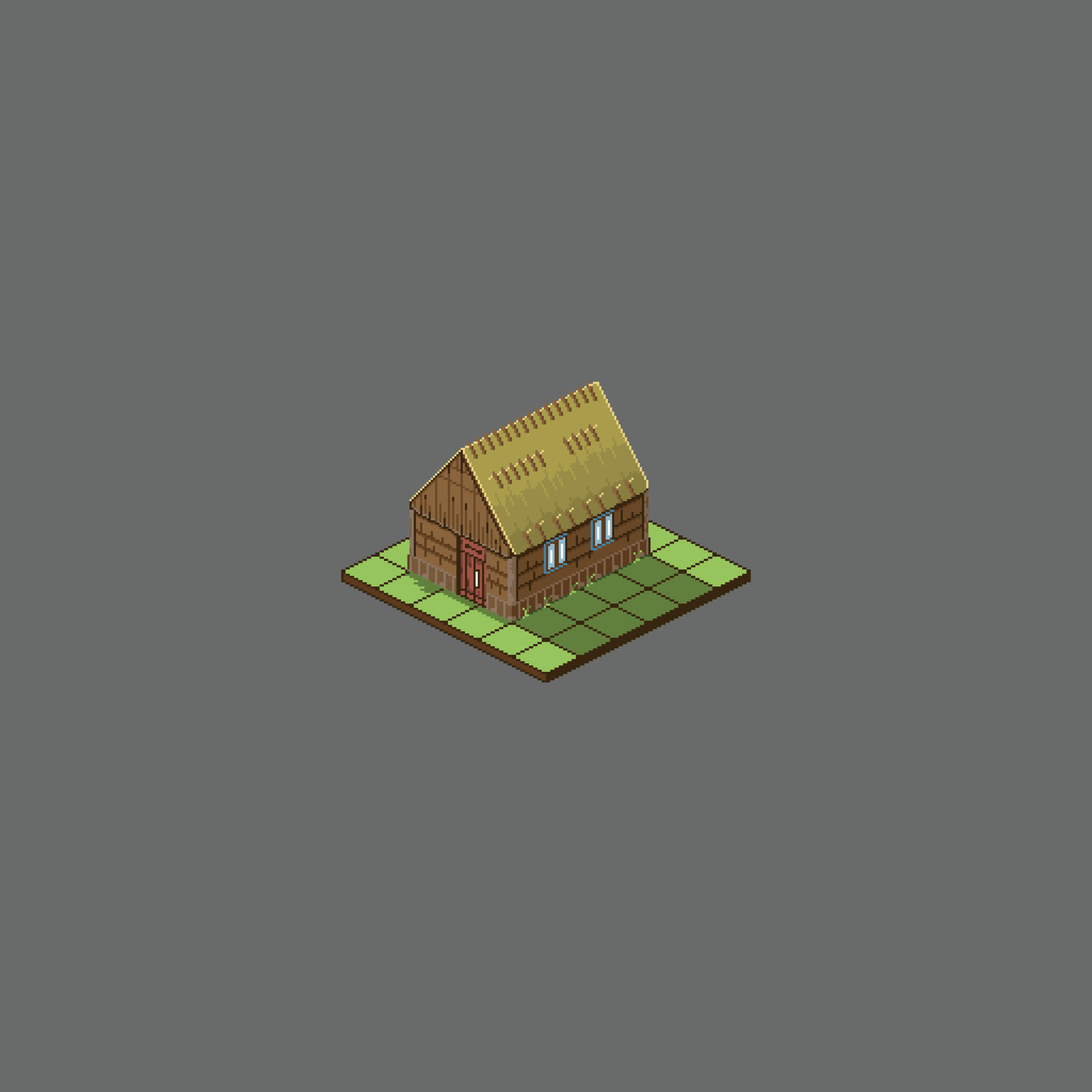ArtStation - Pixel Art House 01