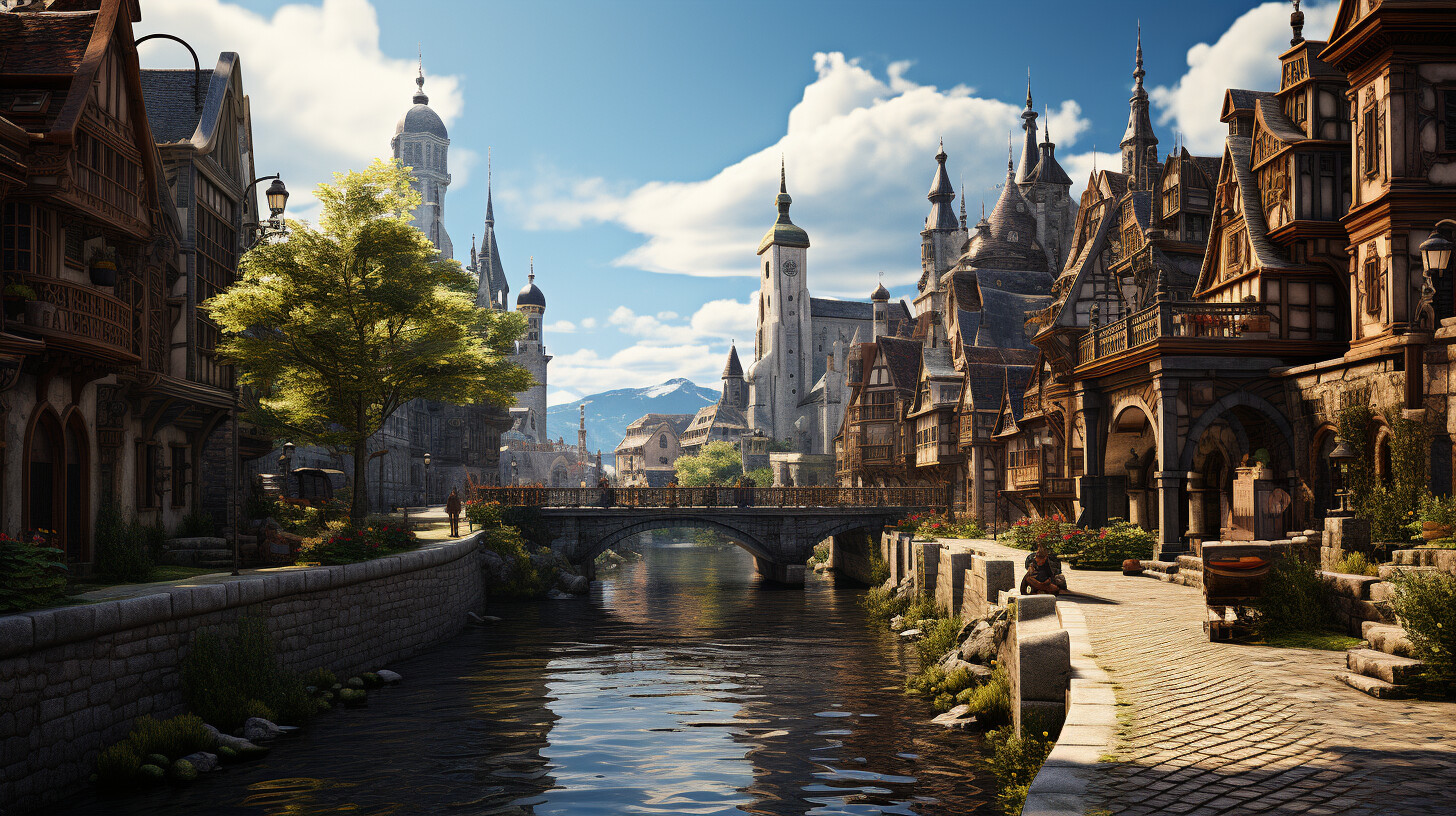 ArtStation - Medieval Wall VII