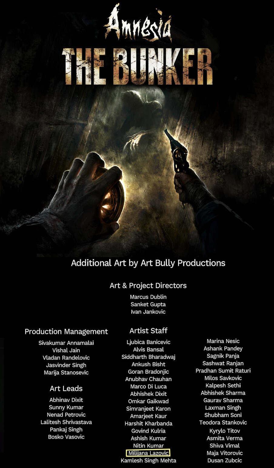ArtStation - Amnesia THE BUNKER