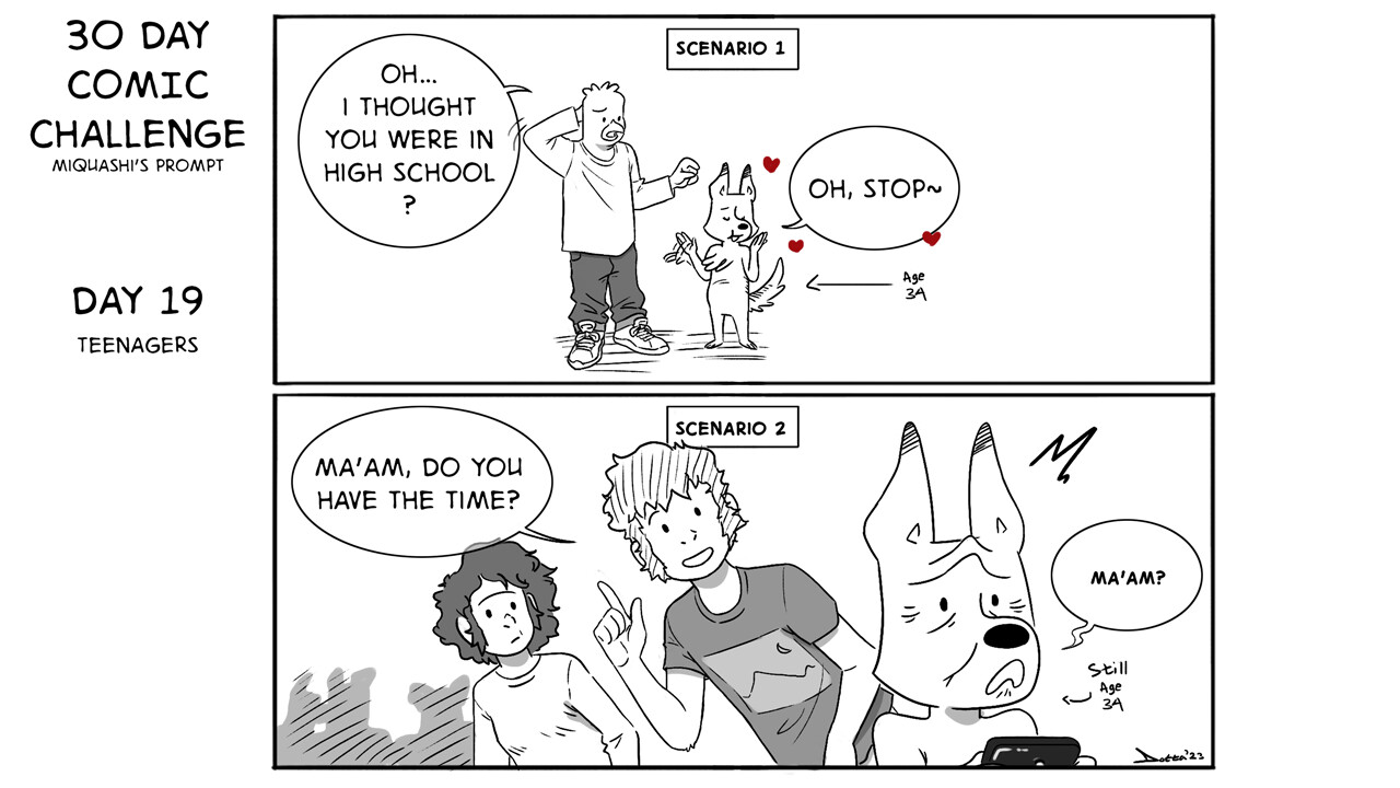 ArtStation - 30 Day Comic Challenge: Day 19