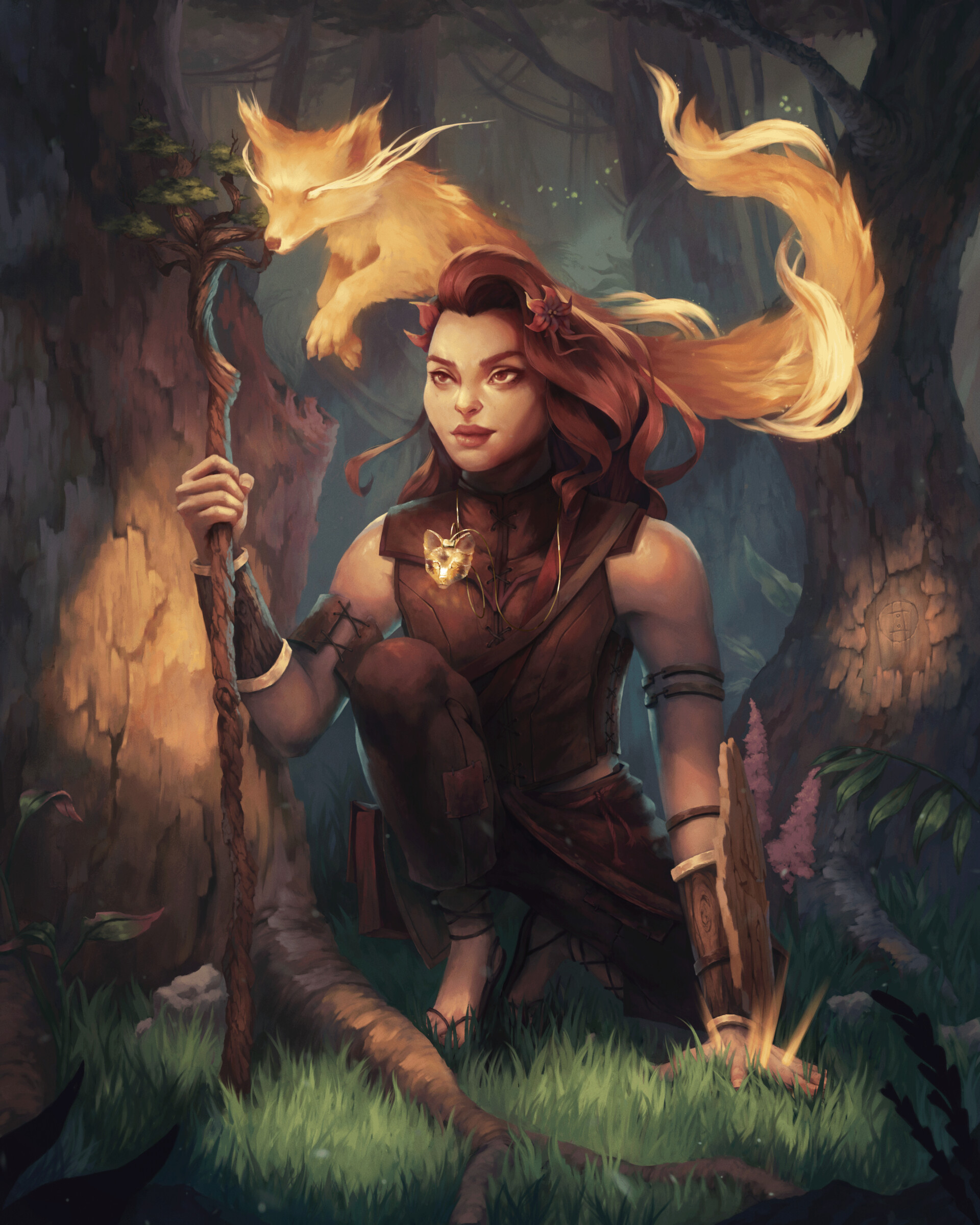 ArtStation - Nyla - DND Commission