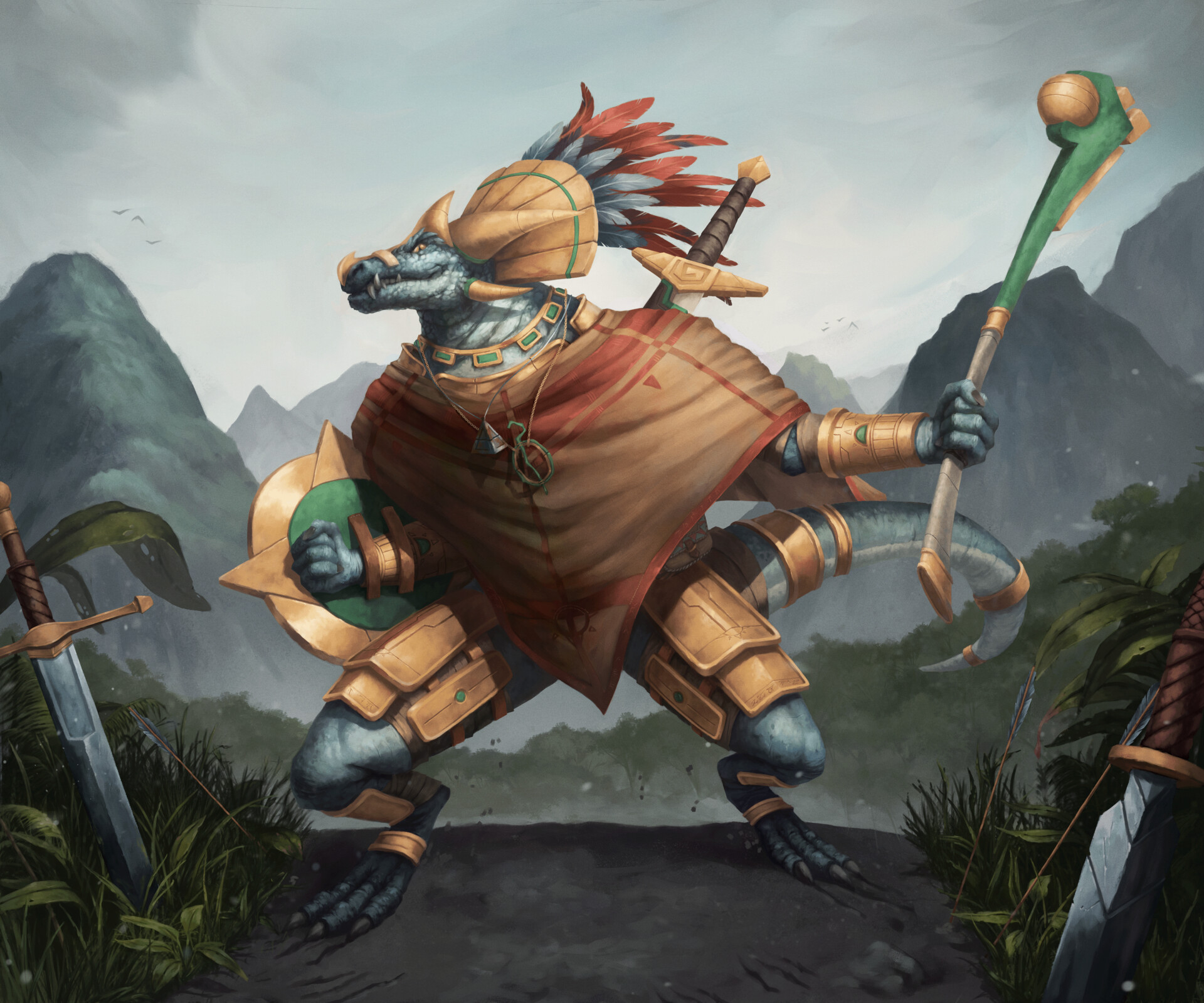 ArtStation - Xol - DND Commission