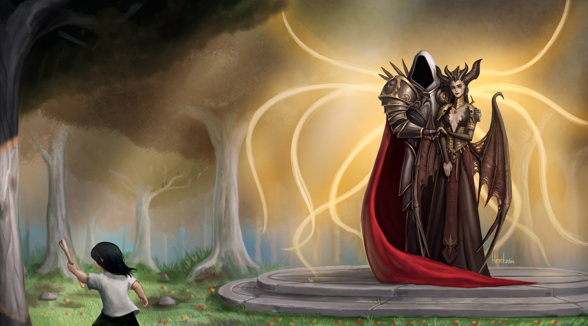 ArtStation - Happy old times