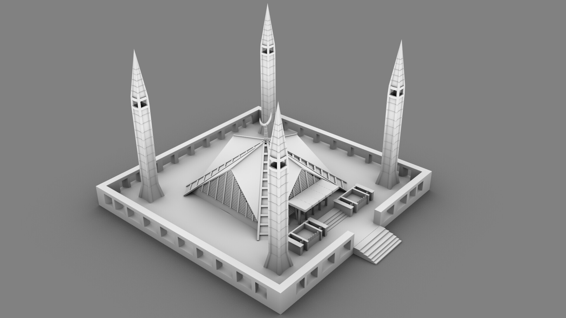 ArtStation - Faisal Masjid🕌 Unreal