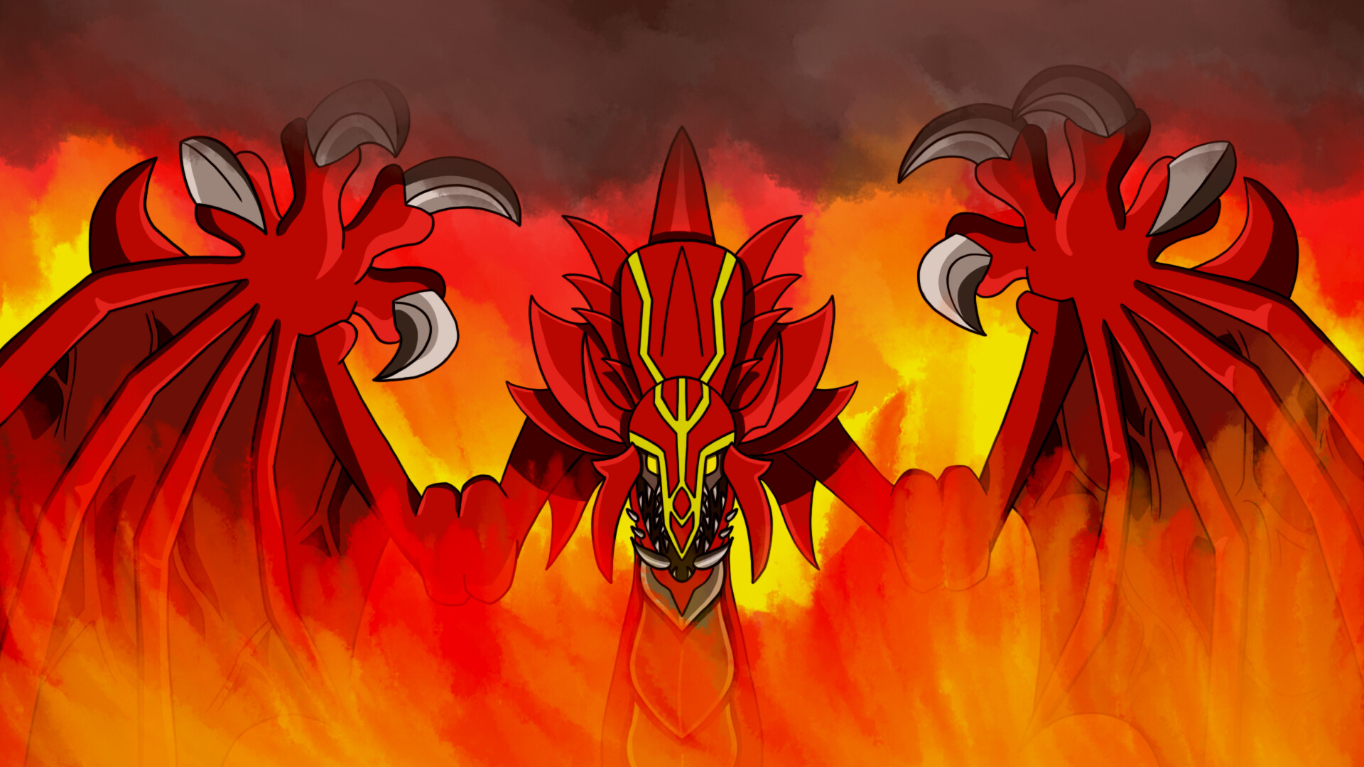 ArtStation - Uria, Lord of Searing Flames