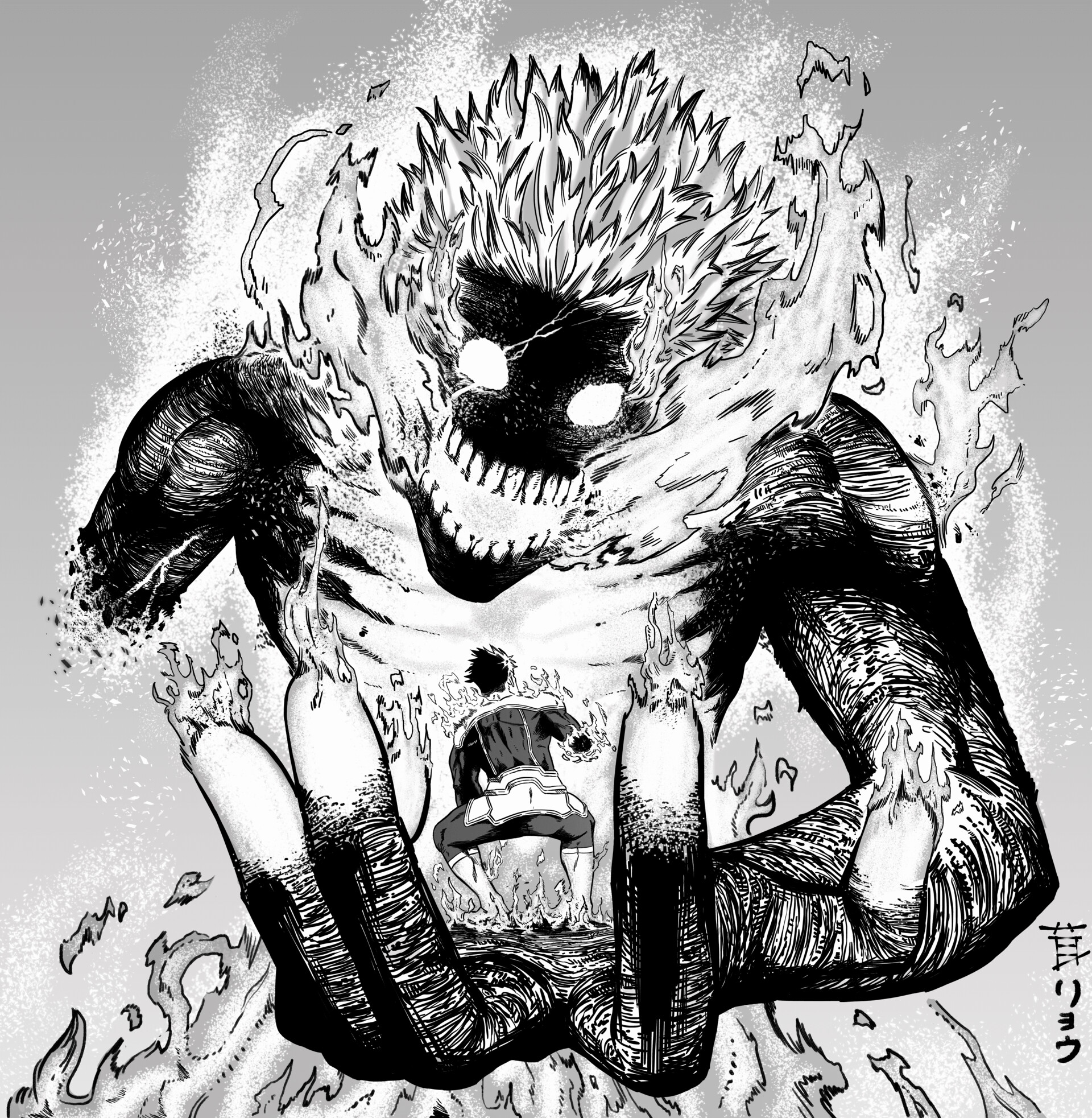 ArtStation - Dabi's Revenge