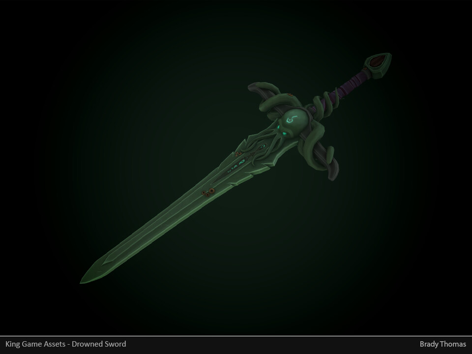 Brady Thomas - Stylized "Drowned" Sword