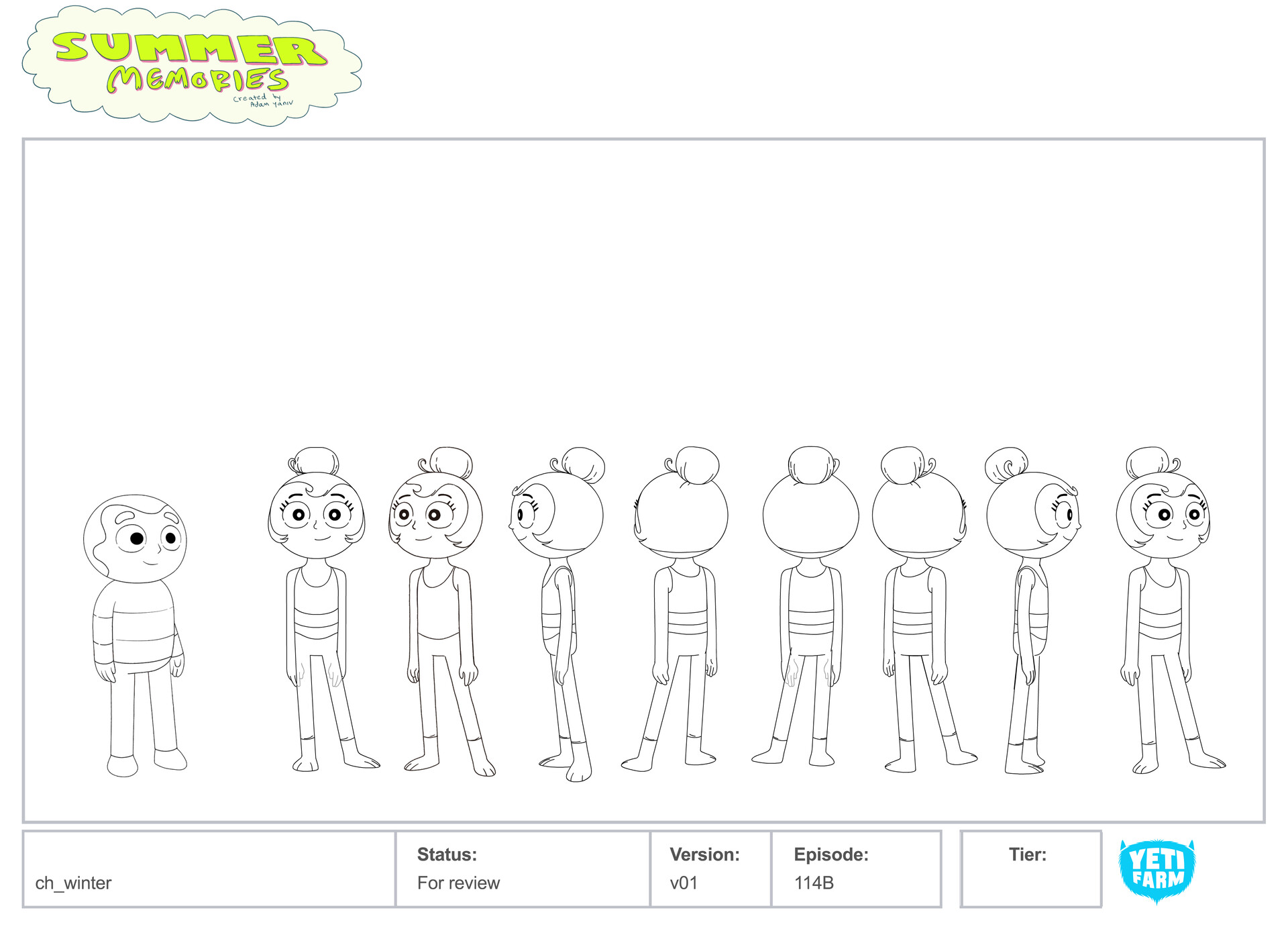 Matt Mozgiel - Freelance Character Rotations from the tv series Summer ...