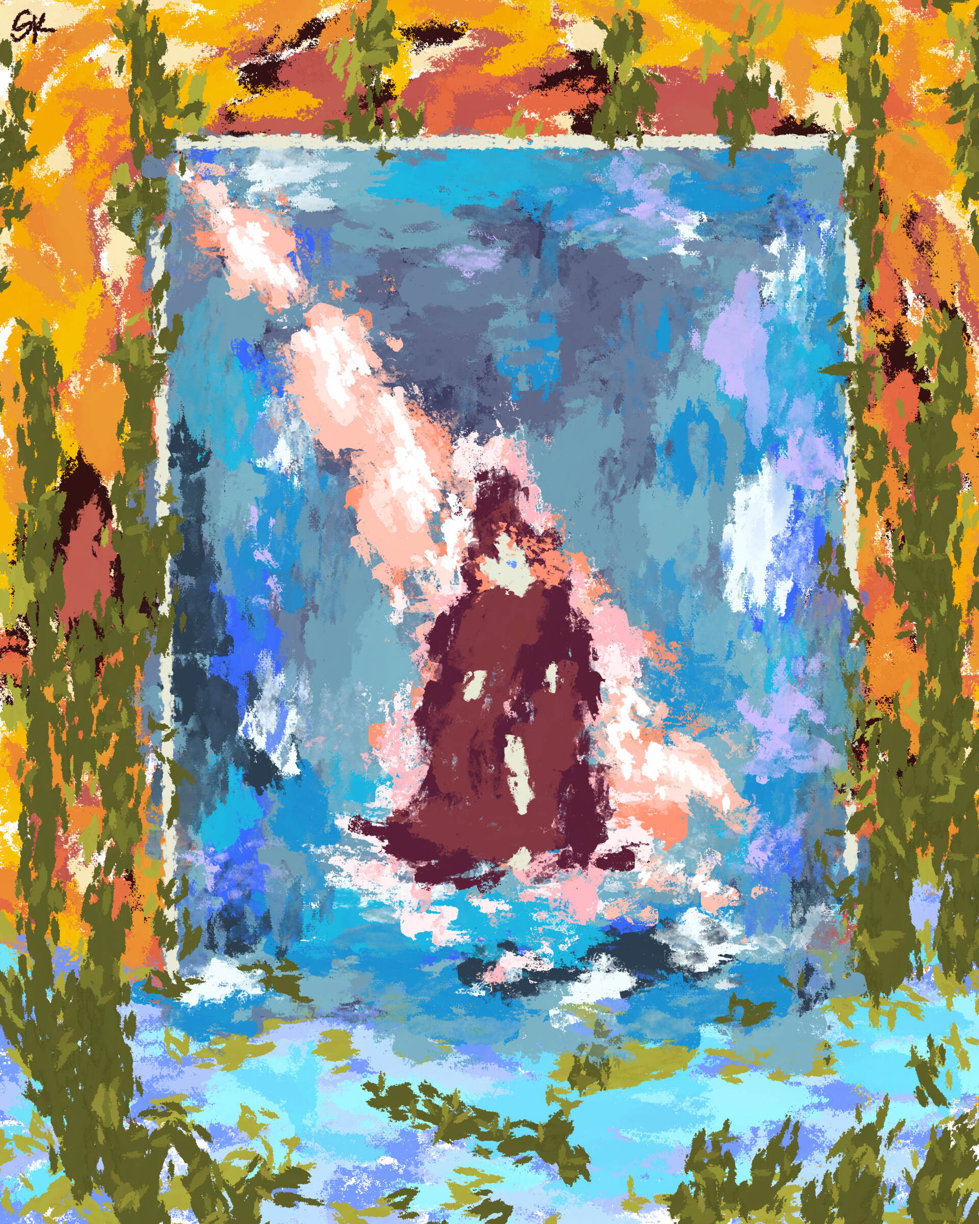 ArtStation - Decipher Reflections From Reality | Digital Art