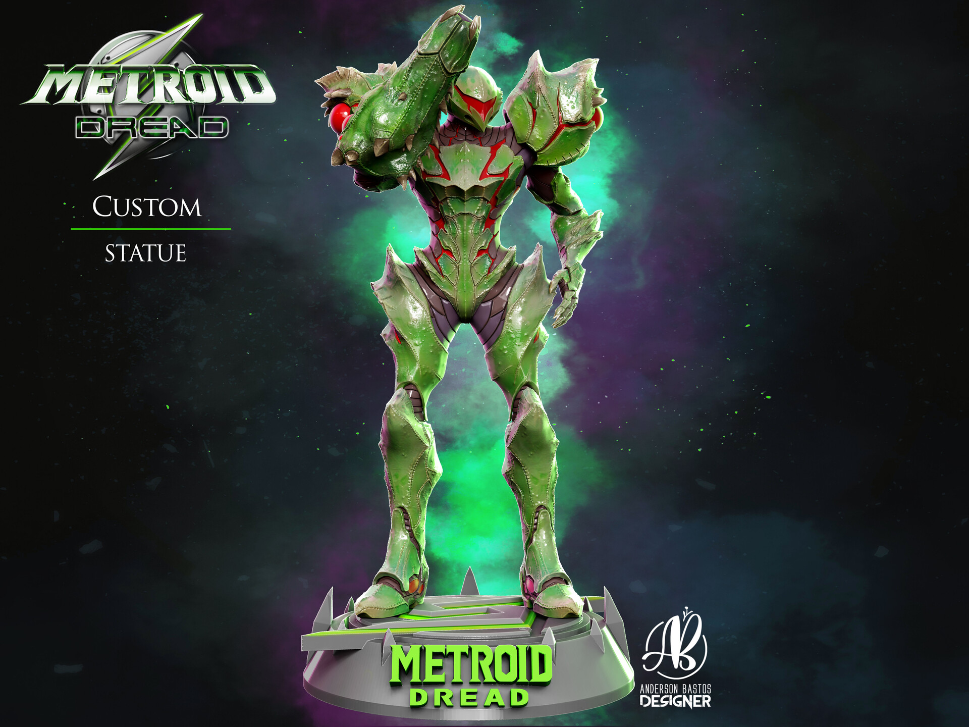 Anderson Bastos - Metroid Suit Samus from Metroid Dread