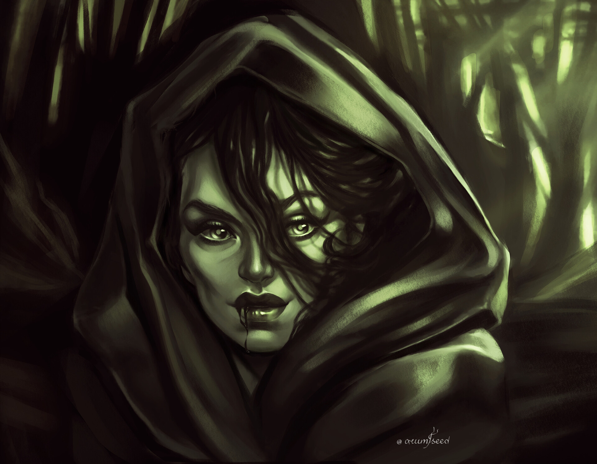 ArtStation - Vampire girl