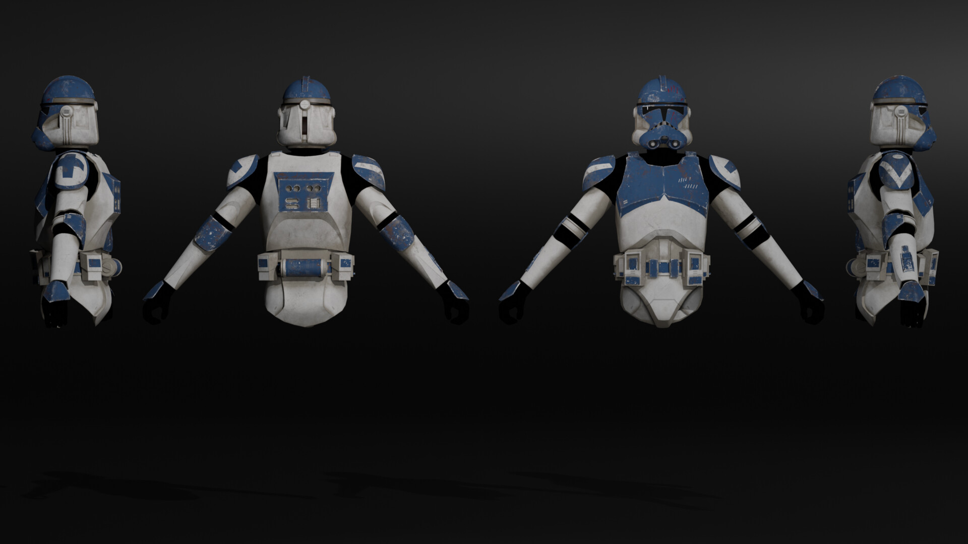 alex haddock - Phase 2 clone trooper armour