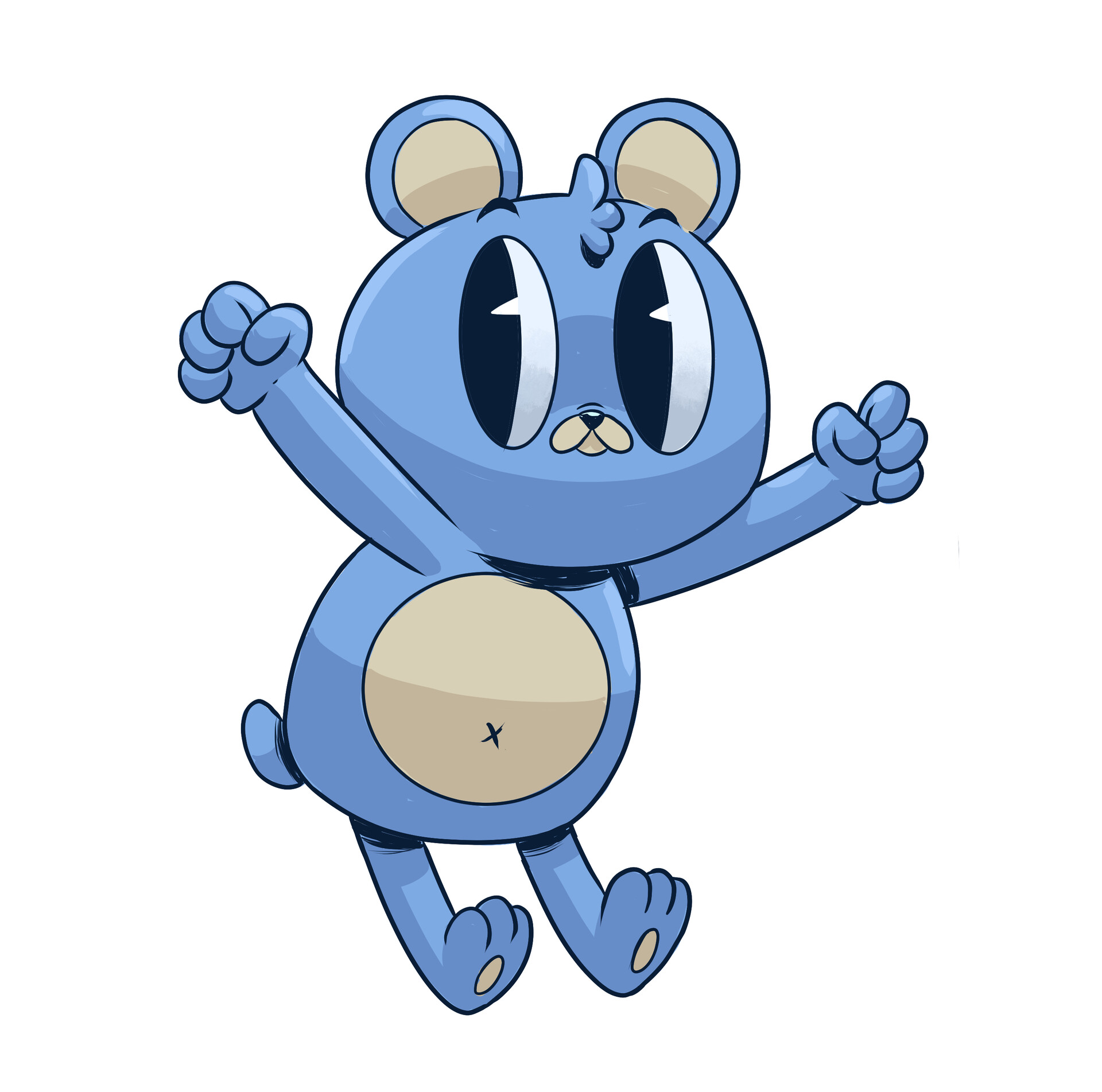 Monkey-Sensei - Cute animals concept art