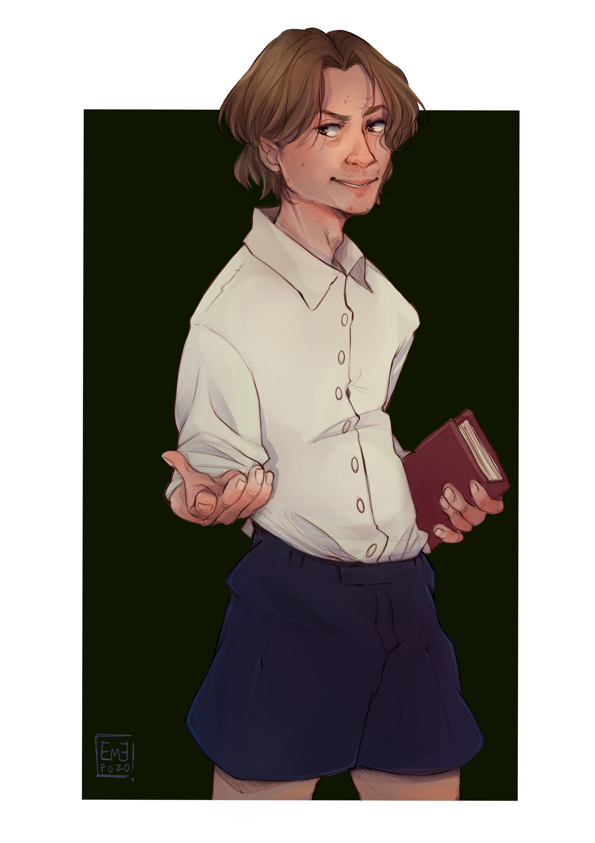 ArtStation - Sibling portrait