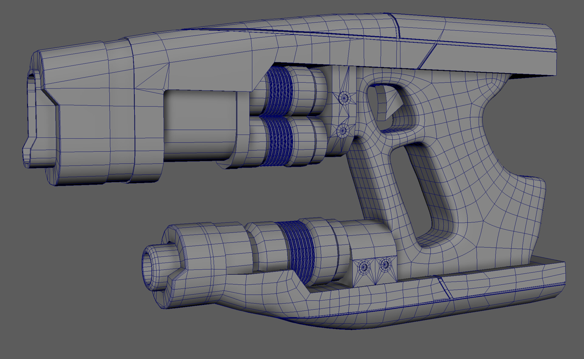 how to draw star lords gun