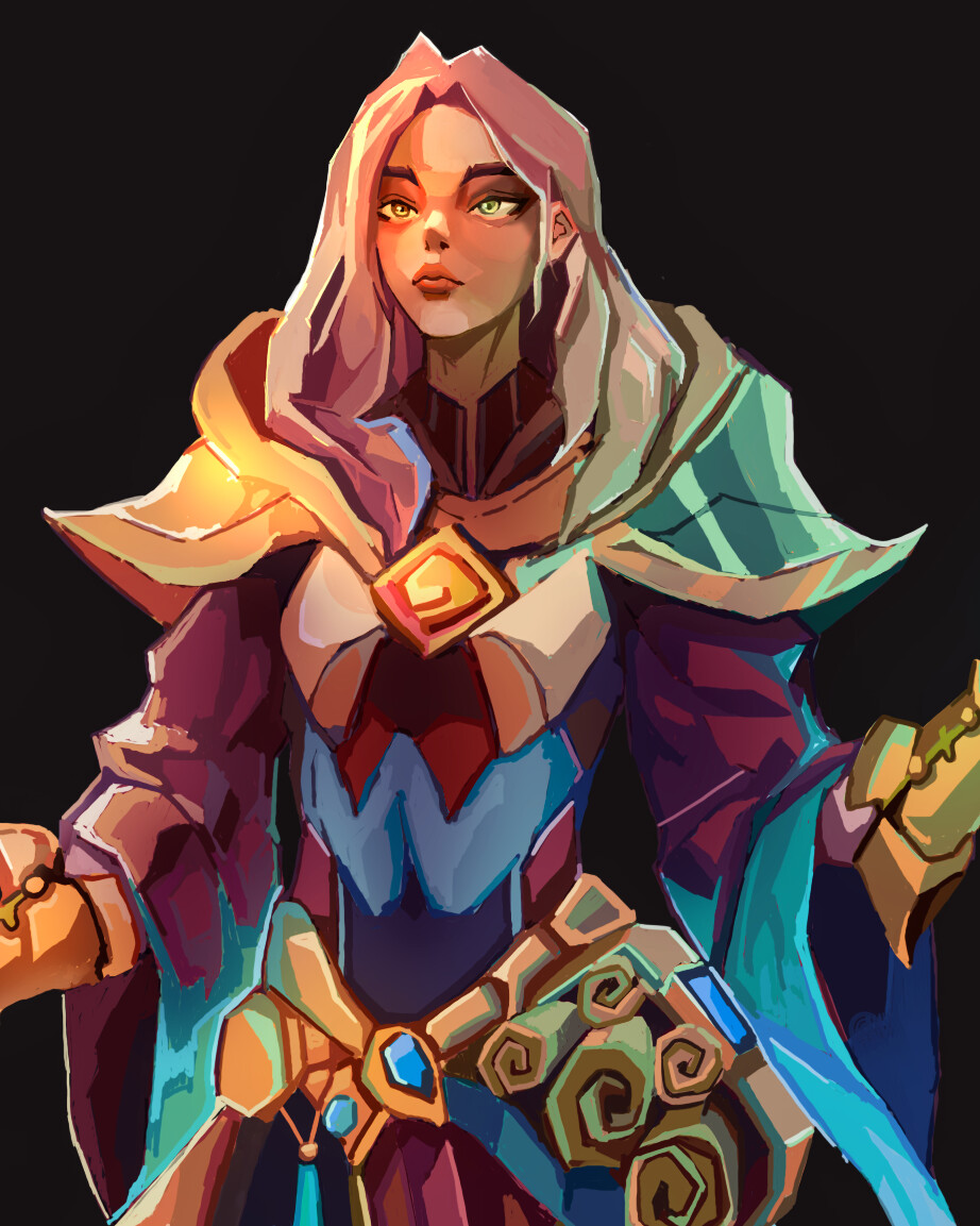 ArtStation - Sorceress Illustration