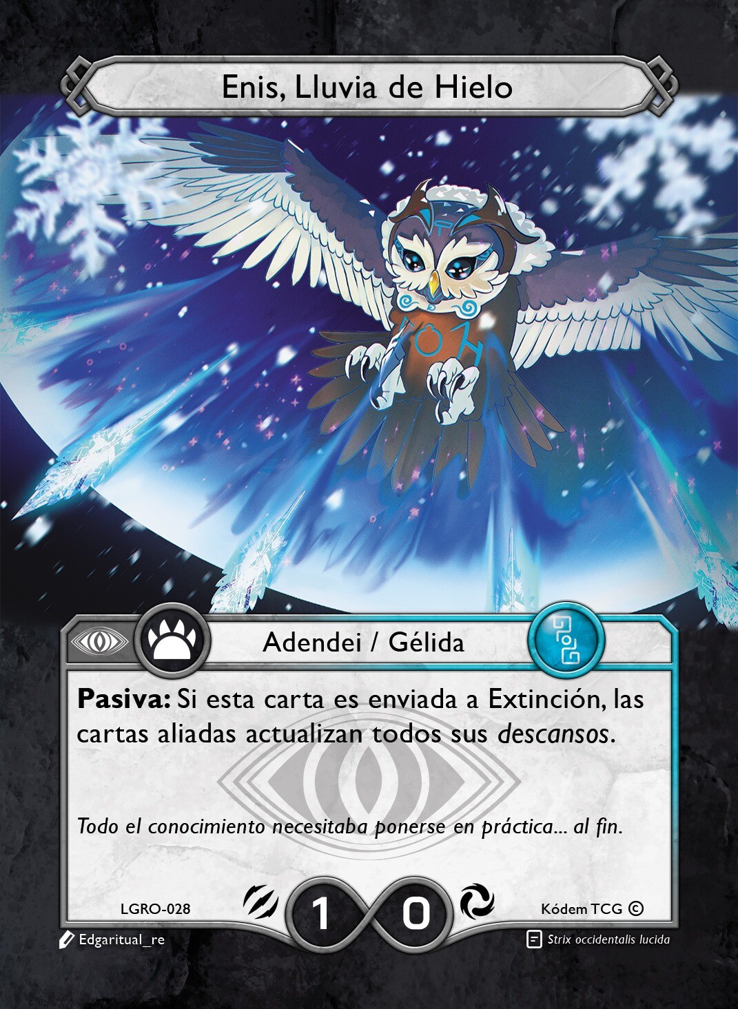 Edgar Ulises Palacios - Enis, Ice Rain