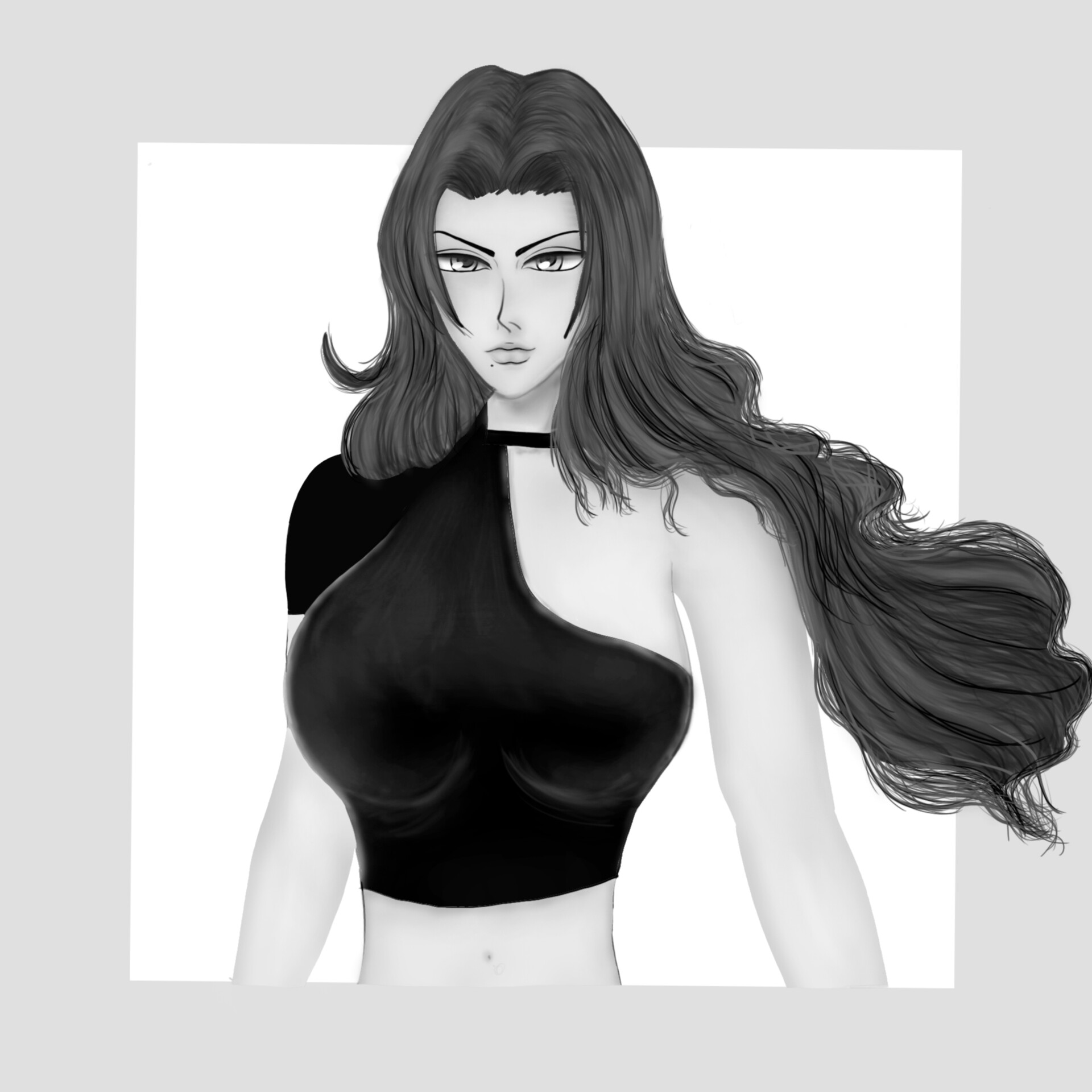 bleach rangiku drawing