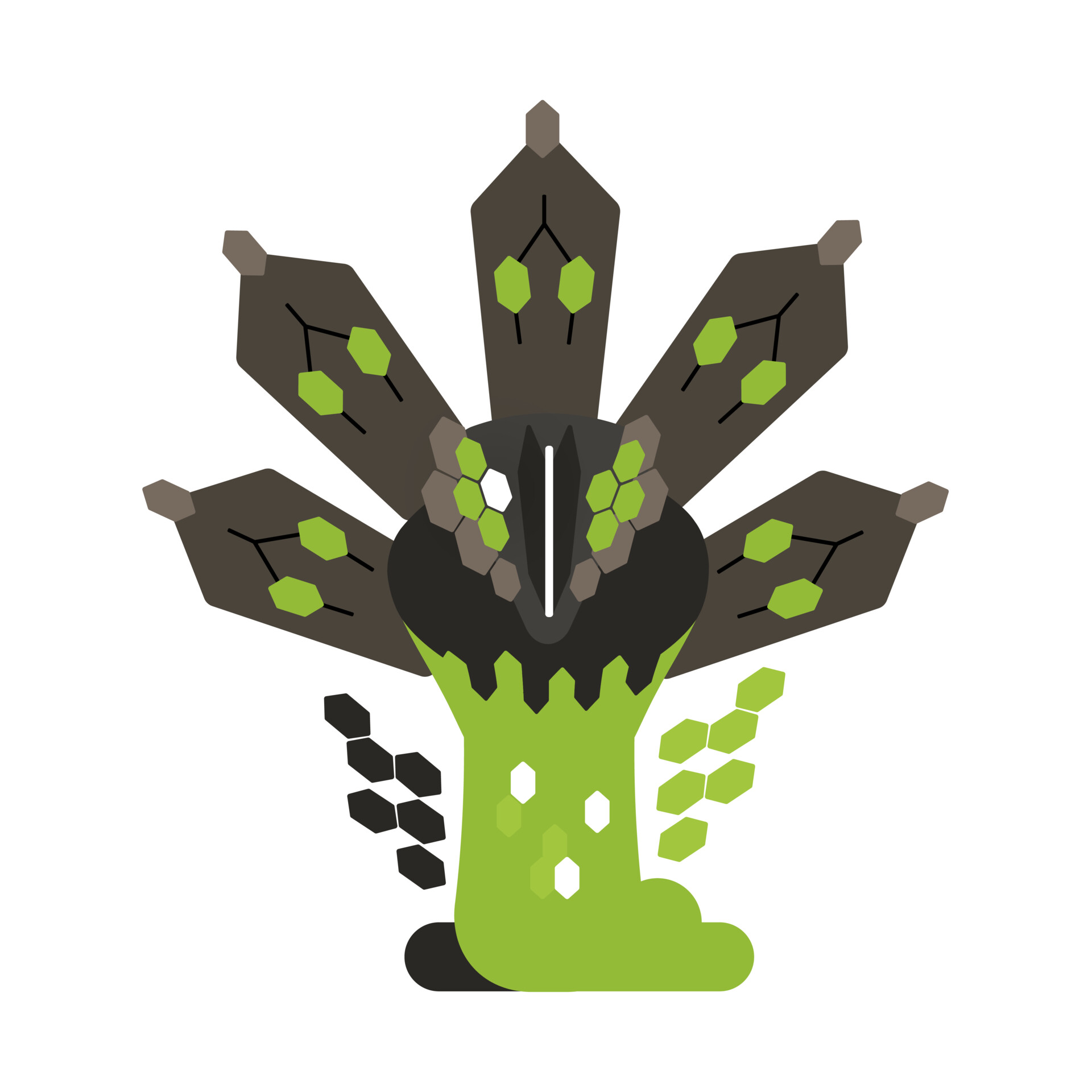 ArtStation - Zygarde Front View (Pokemon)