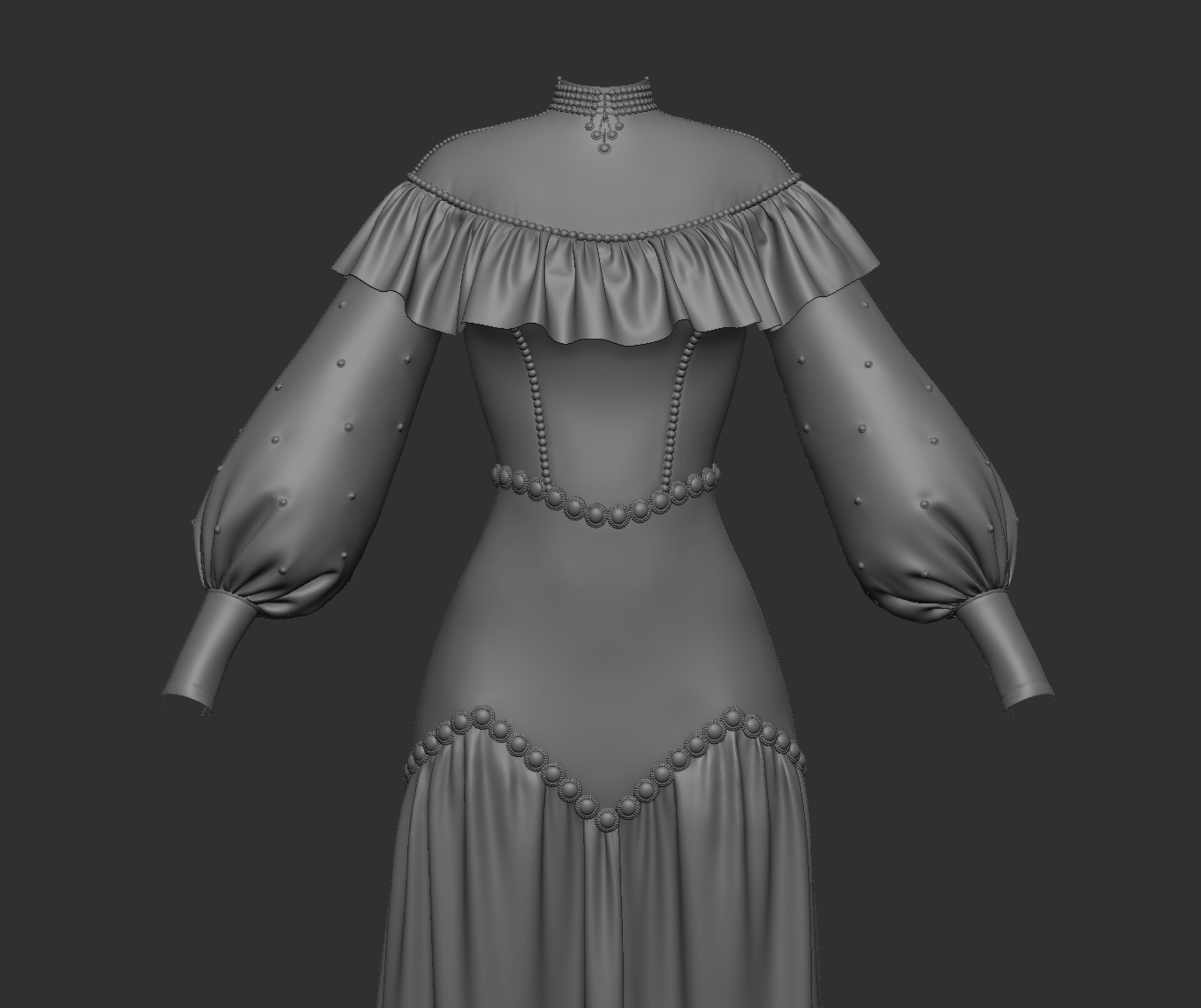 ArtStation - Victorian Dress