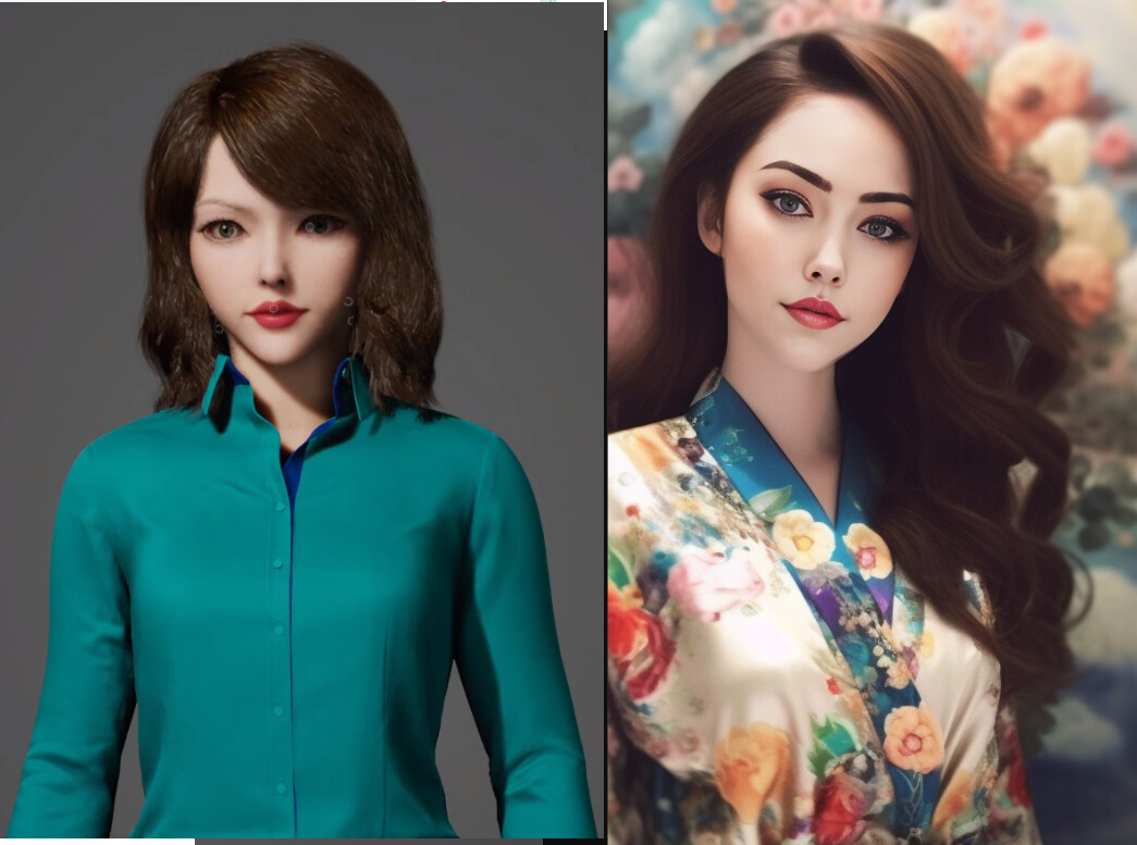 ArtStation - High Res Character created from picture reference