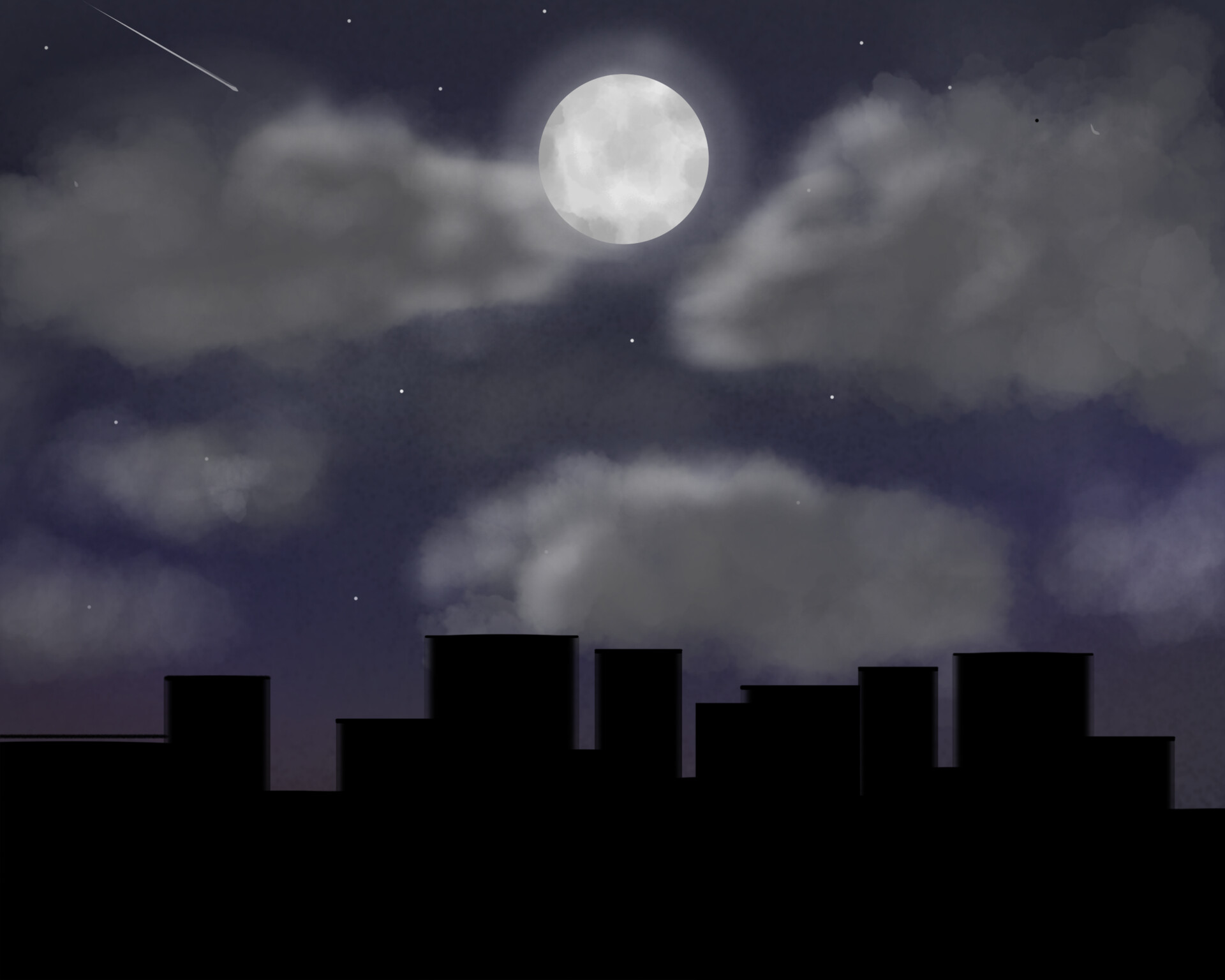 ArtStation - Full Moon