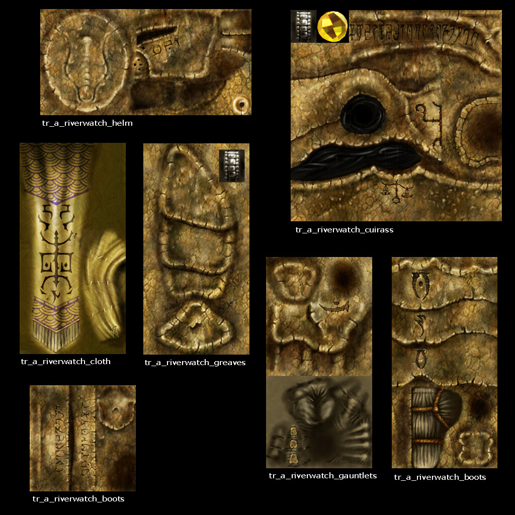 Rhys Hemery - River Watch Bonemold Armour - Tamriel Rebuilt