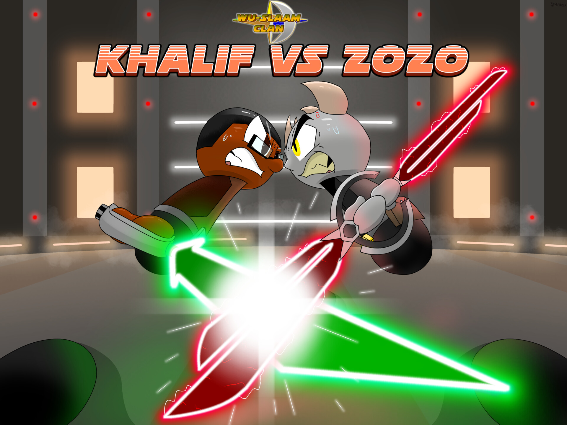 ArtStation - Khalif VS Zozo