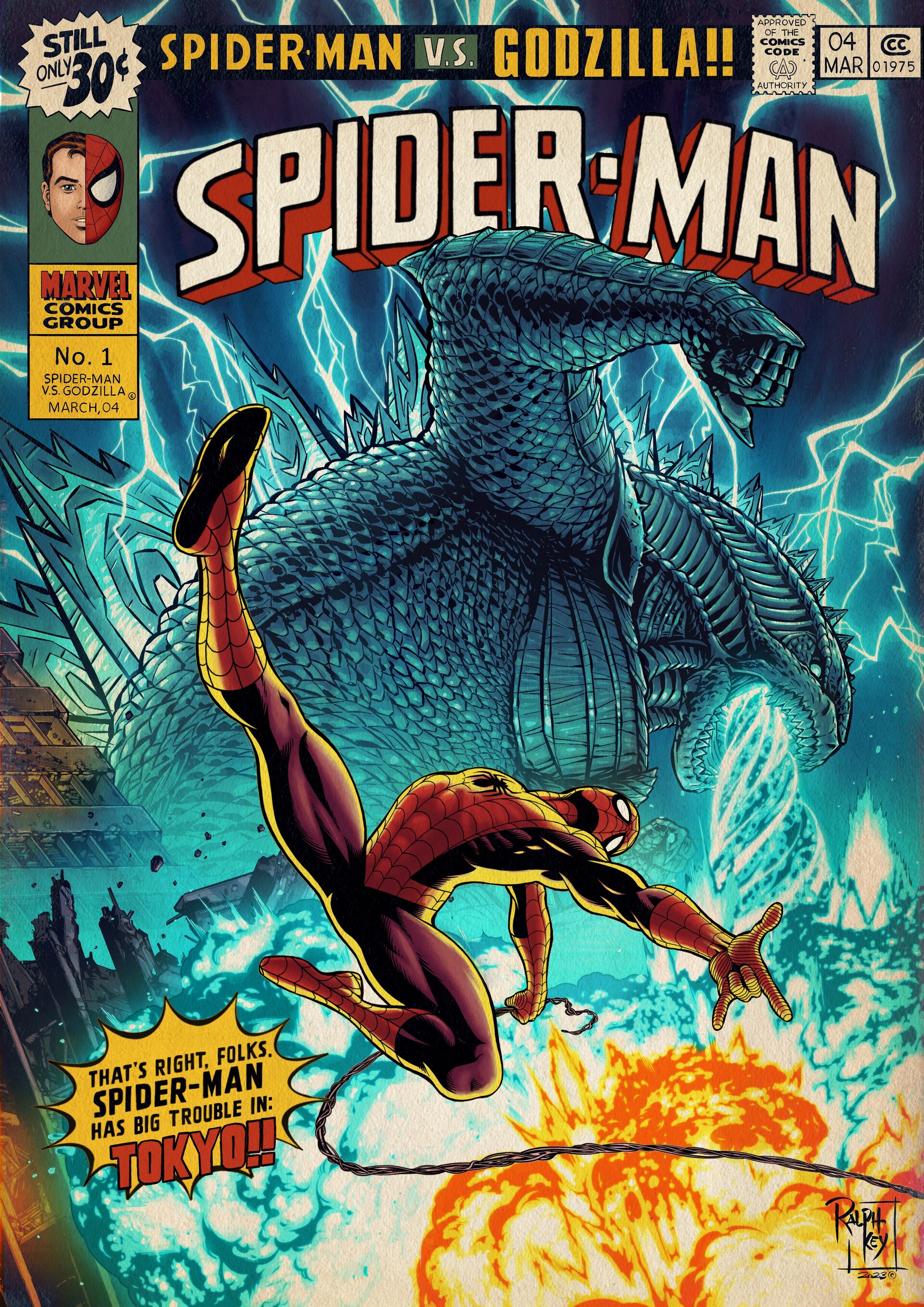 Spider Man Vs Zilla