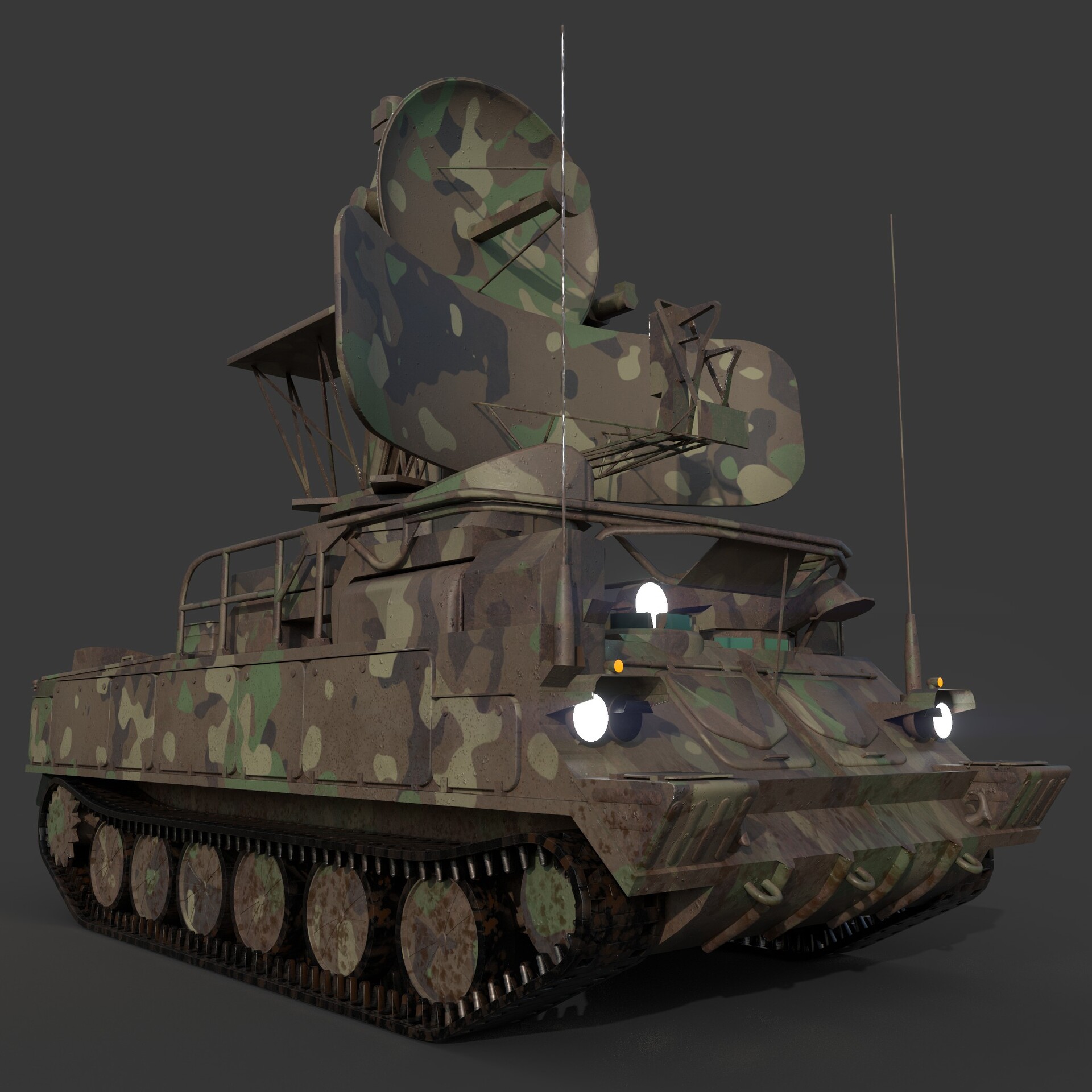 Straight Flush Radar System