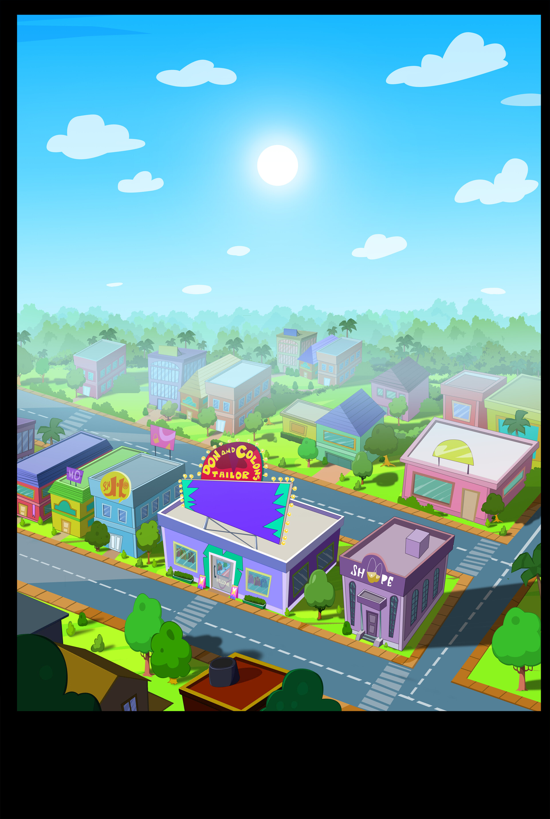 ArtStation - 2D BACKGROUNDS