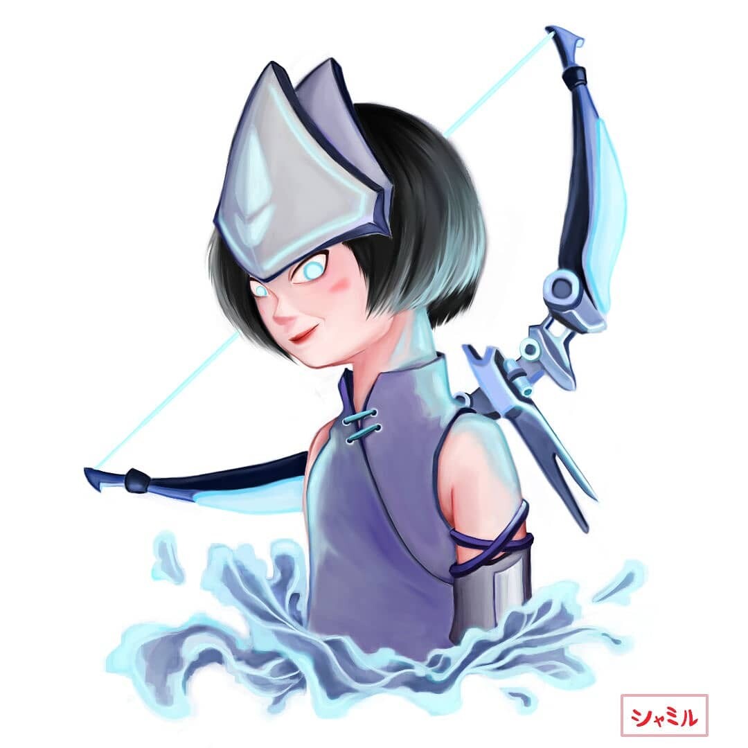 ArtStation - Water elemental character design