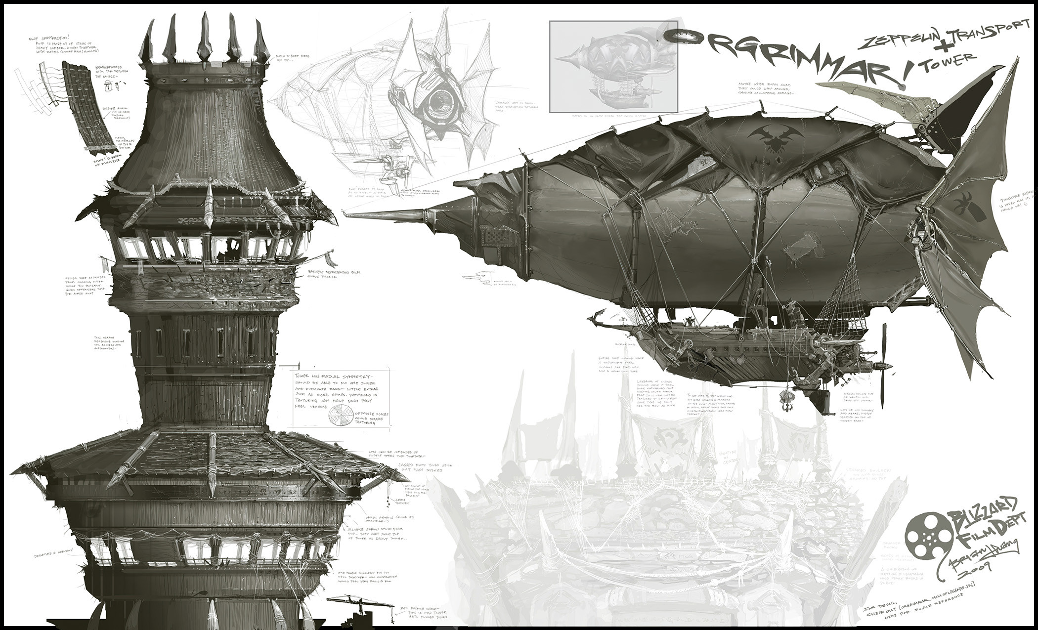 Brian Huang - World of Warcraft: Cataclysm Concept Art (2009)