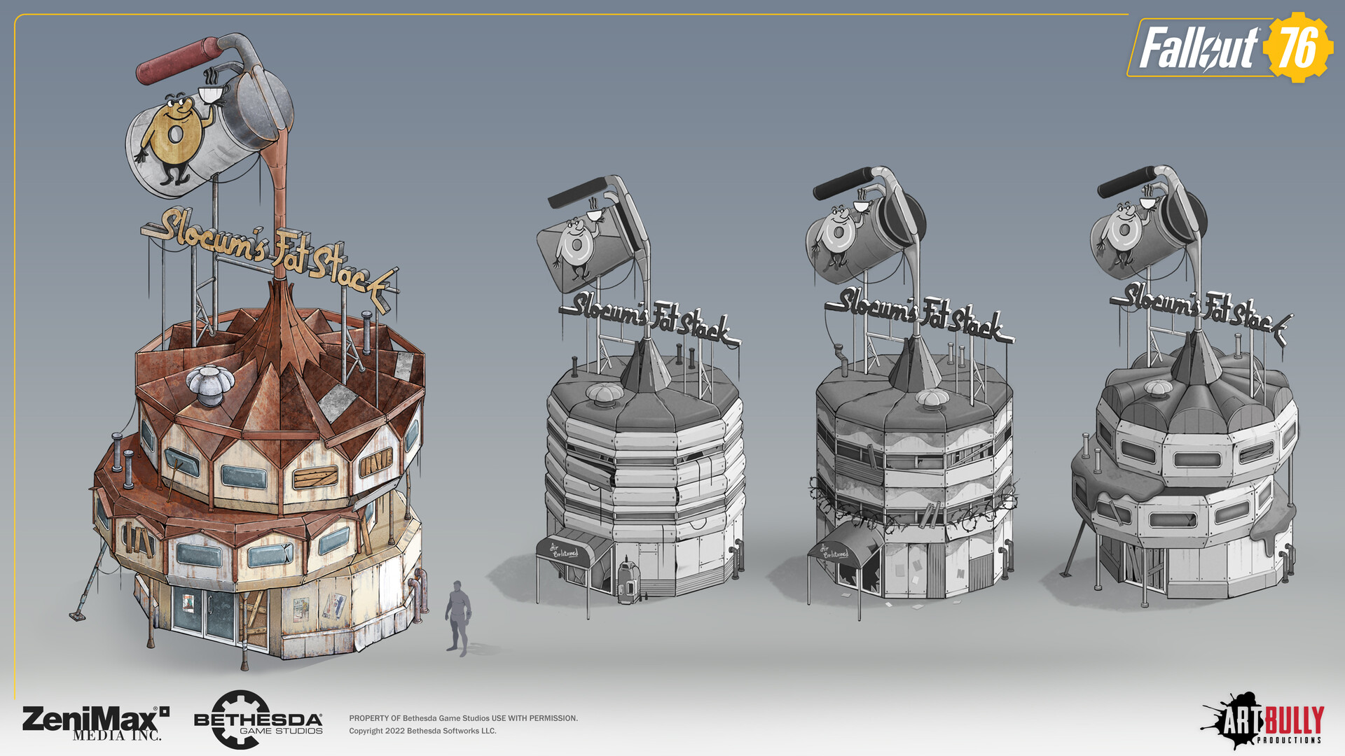 Art Bully Productions - Fallout 76 - Concept Art - Environment Props 02