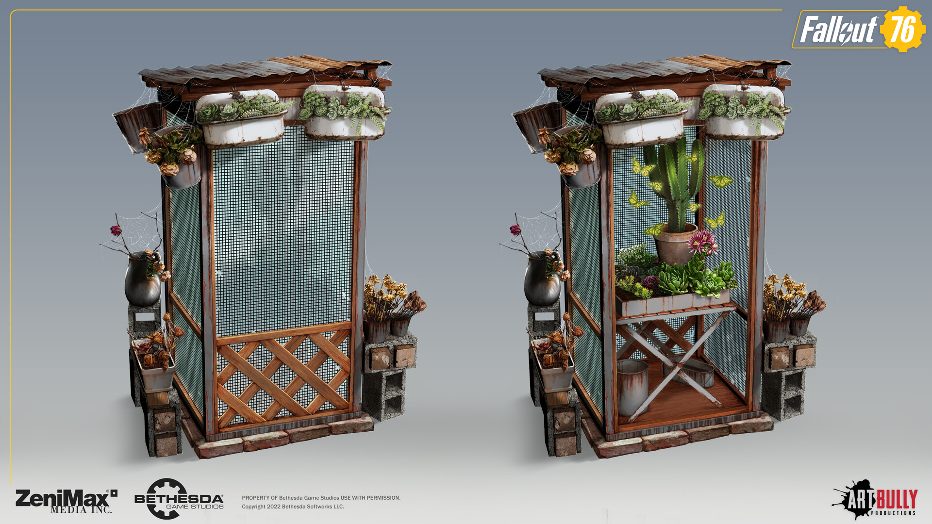 Art Bully Productions - Fallout 76 - Concept Art - Environment Props 02